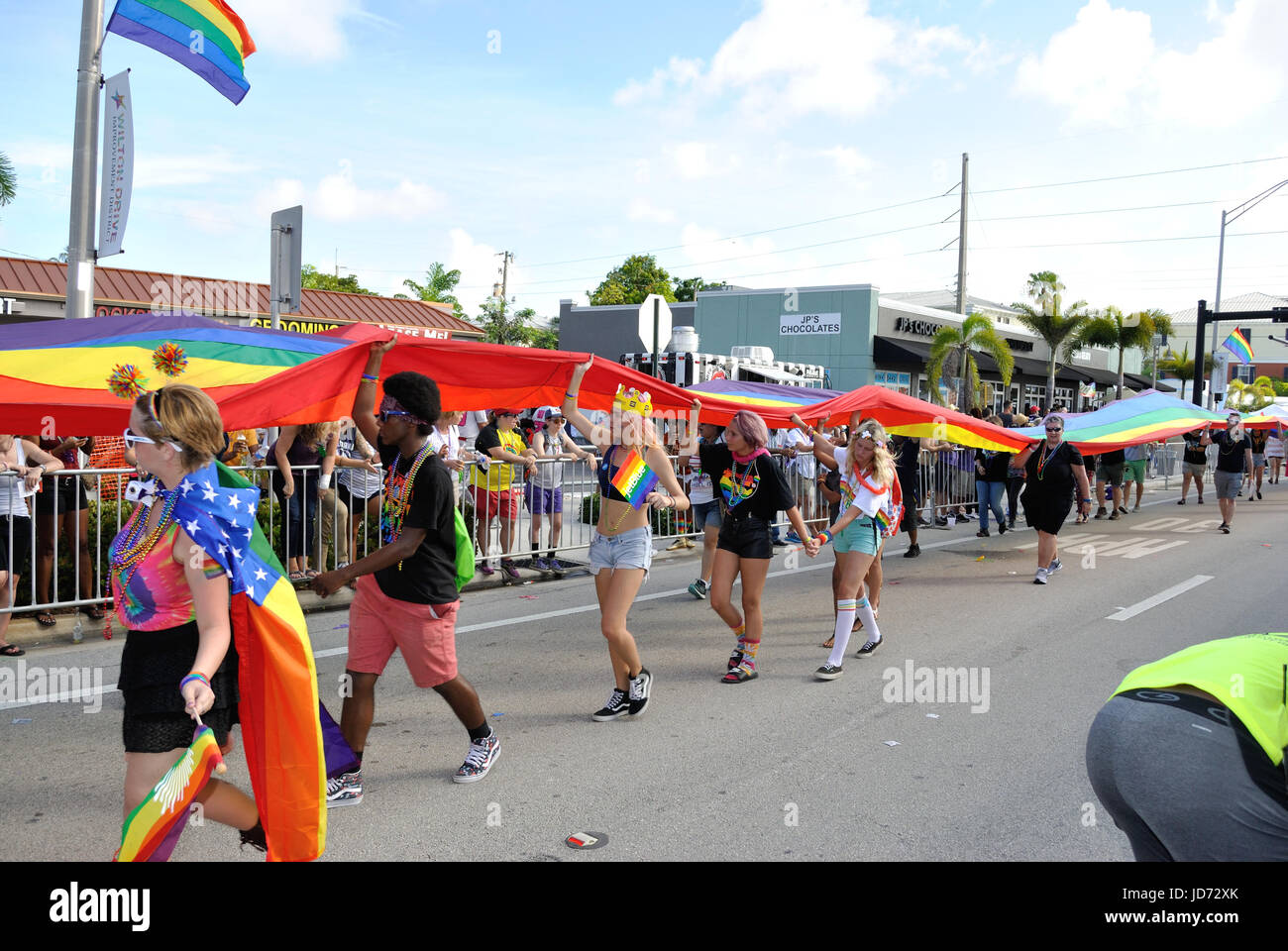 Wilton Manors, Florida, USA. 17th June 2017. Wilton Manors Stonewall ...