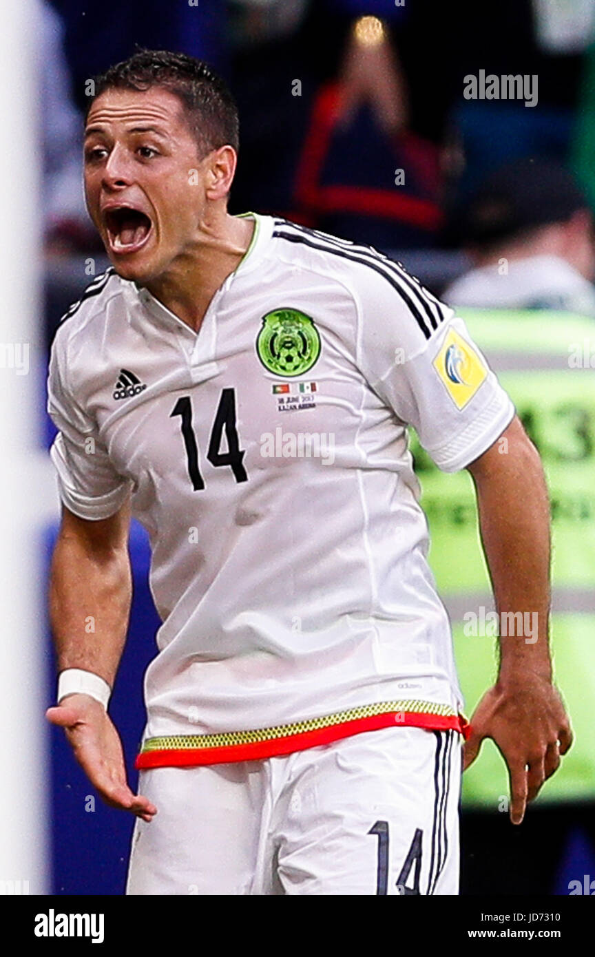 KAZAN, RT - 18.06.2017: PORTUGAL VS. MEXICO - HERNANDEZ Javier of ...