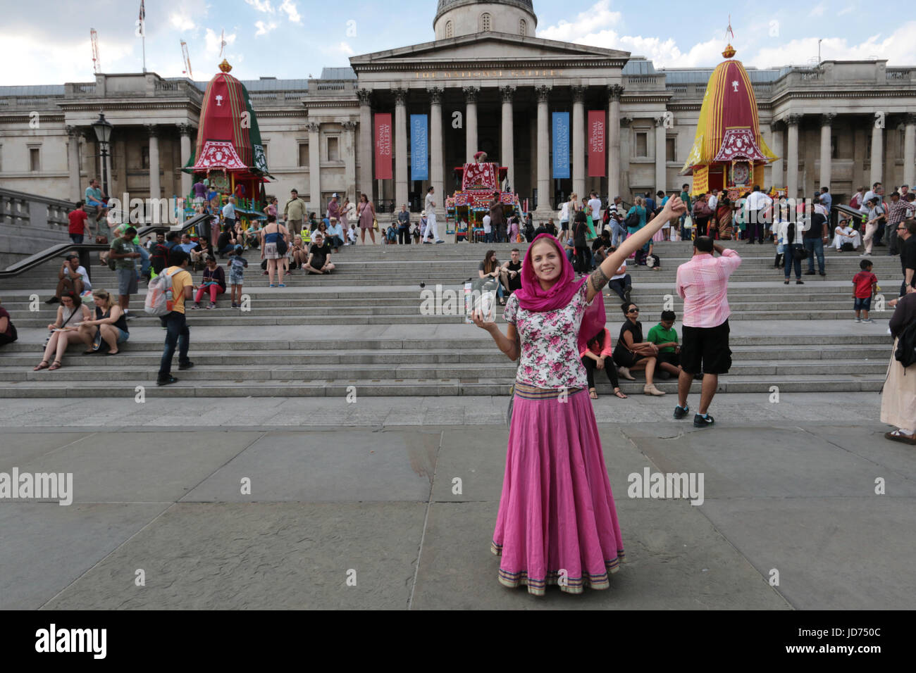 Hare krishna hi-res stock photography and images - Alamy