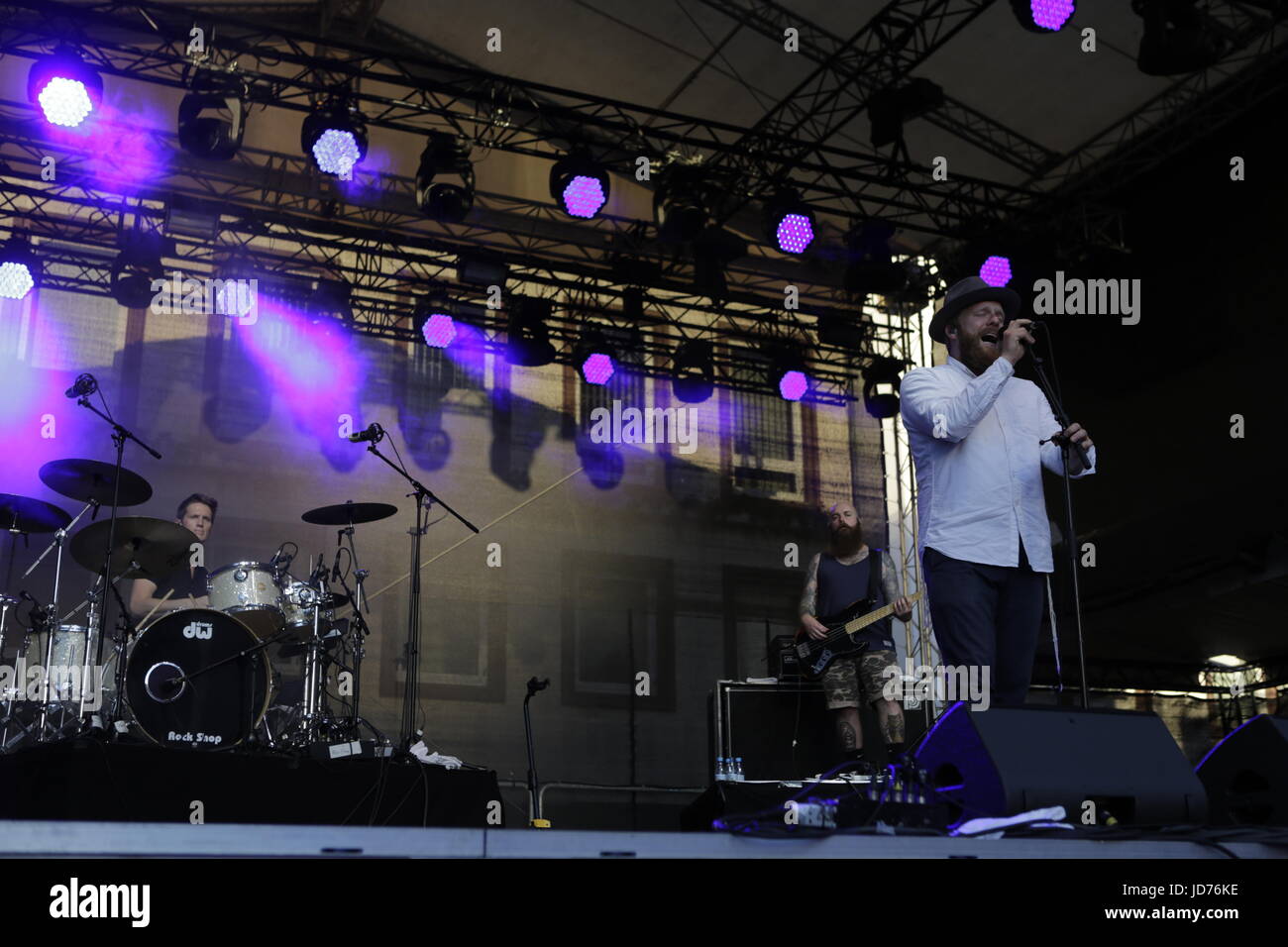 Worms, Germany. 18th June 2017. British singer songwriter Alex Clare ...