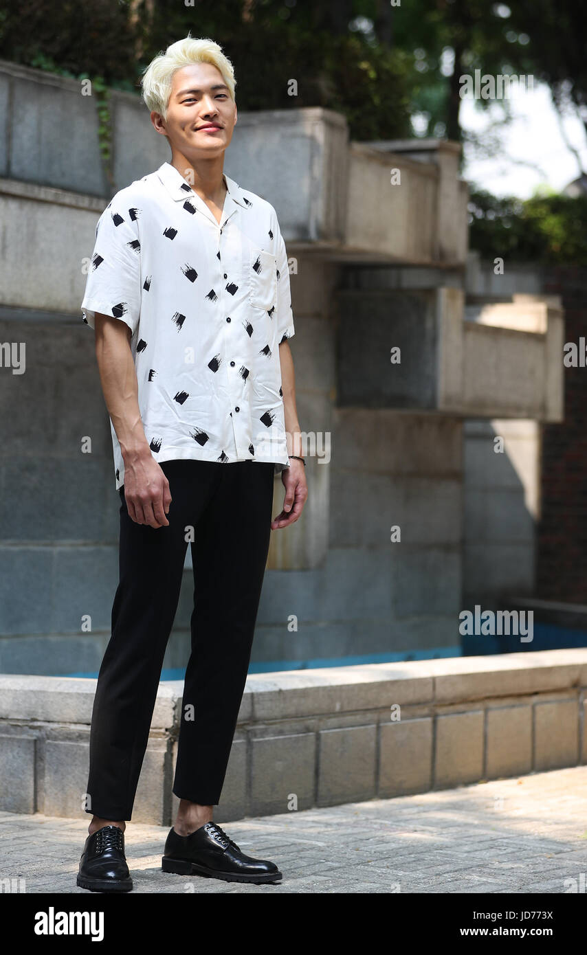 S. Korean actor Kim Gun-woo South Korean actor Kim Gun-woo, who stars ...