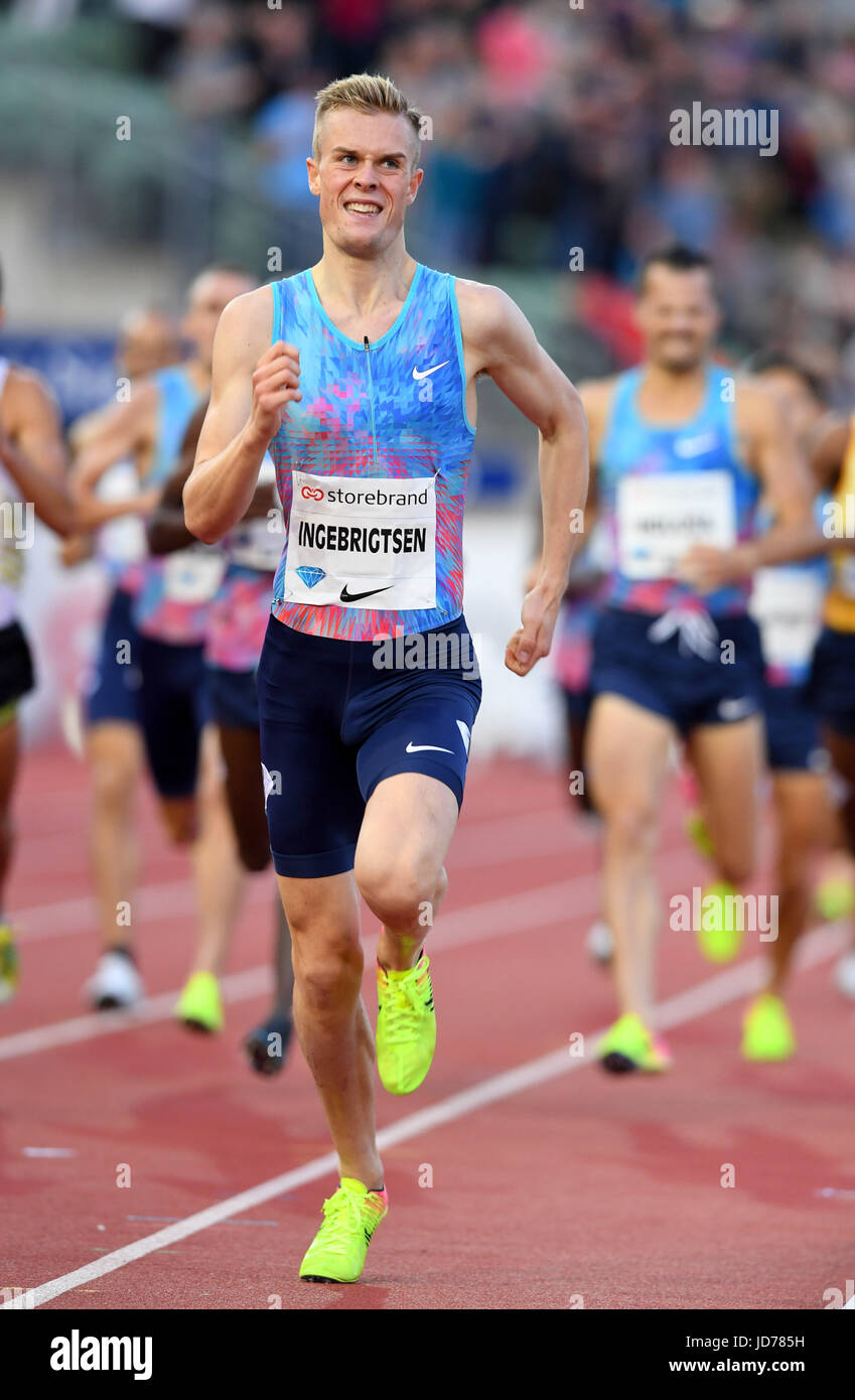 Filip Ingebrigtsen (NOR) places fourth in the 1,500m in 3:36.74 during ...