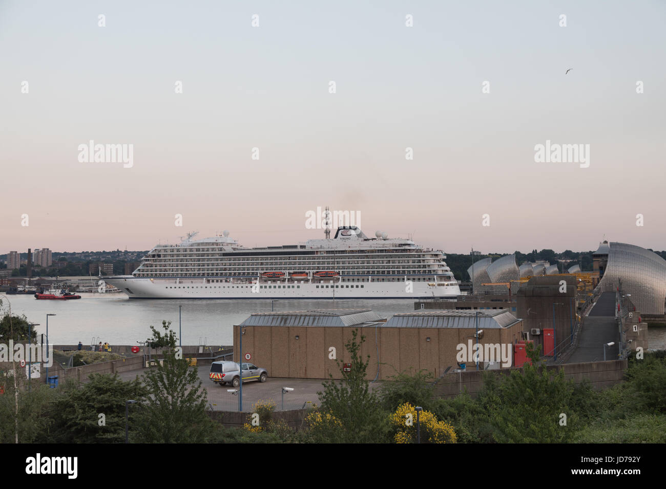 Viking thames barrier hi-res stock photography and images - Alamy