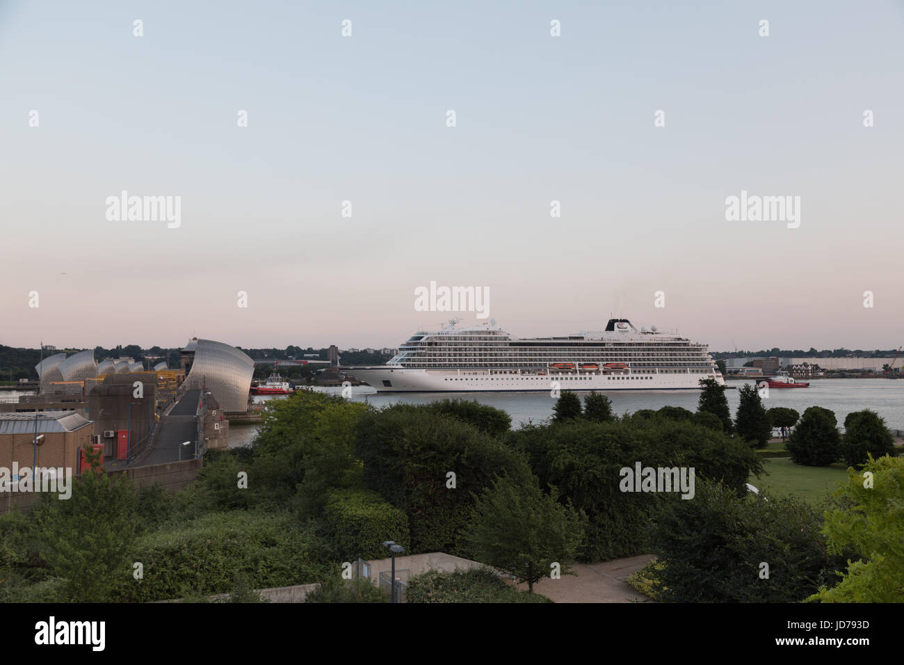 Viking sea thames barrier hi-res stock photography and images - Alamy