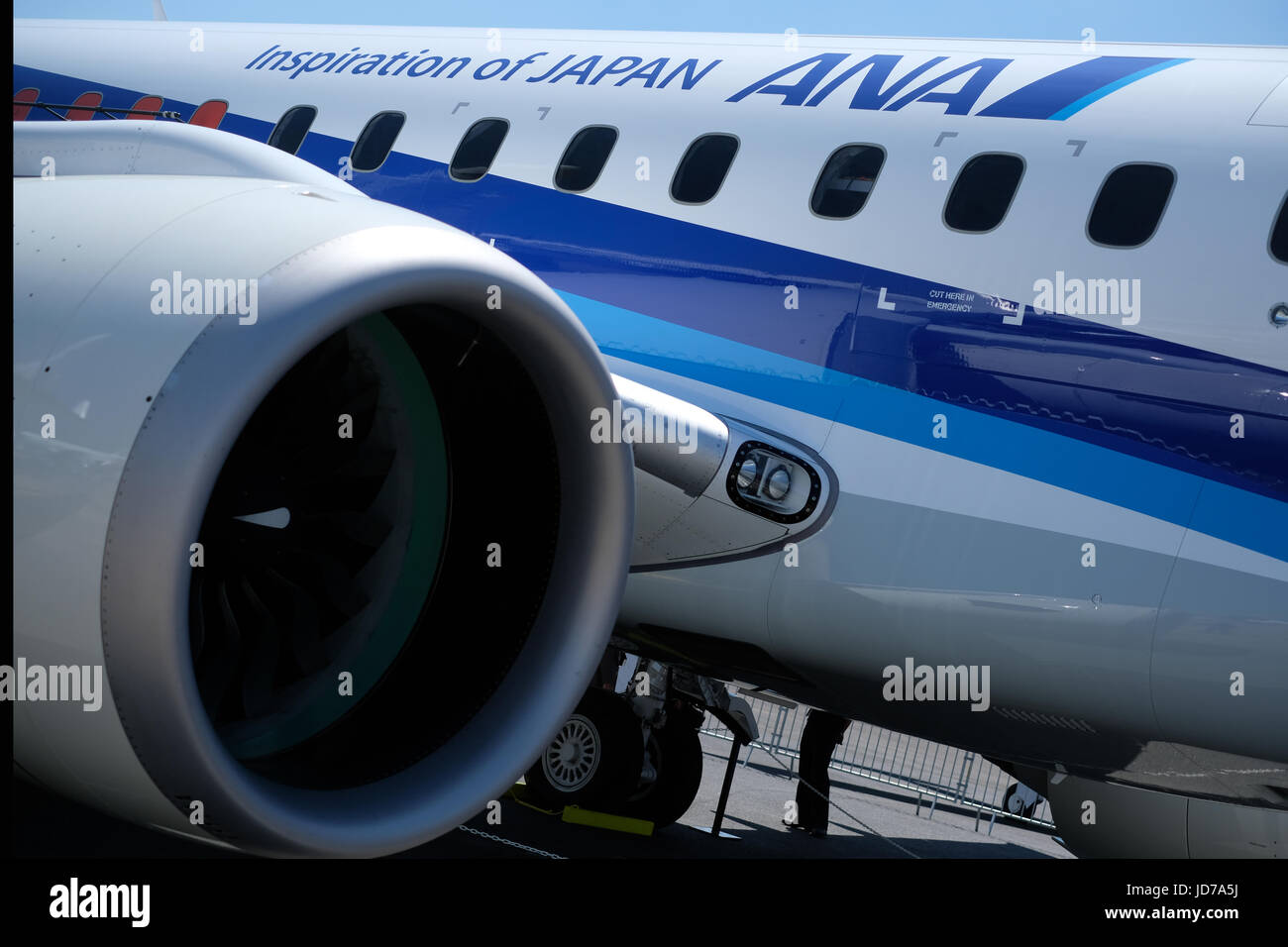 The third Flight Test Aircraft (FTA-3) of Mitsubishi Regional Jet (MRJ ...