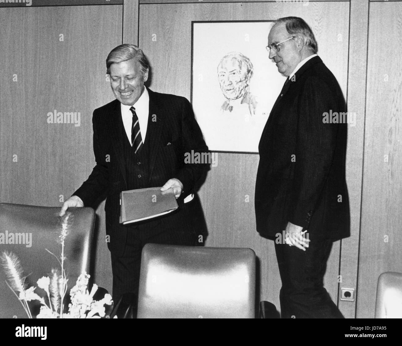 German chancellor cdu party Black and White Stock Photos & Images - Alamy