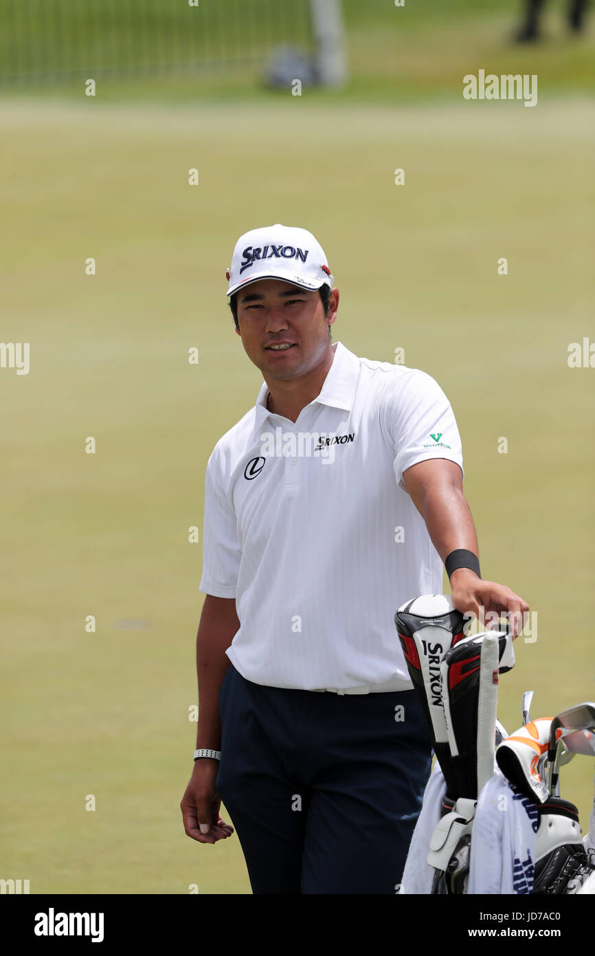 Hideki matsuyama golf bag hi-res stock photography and images - Alamy