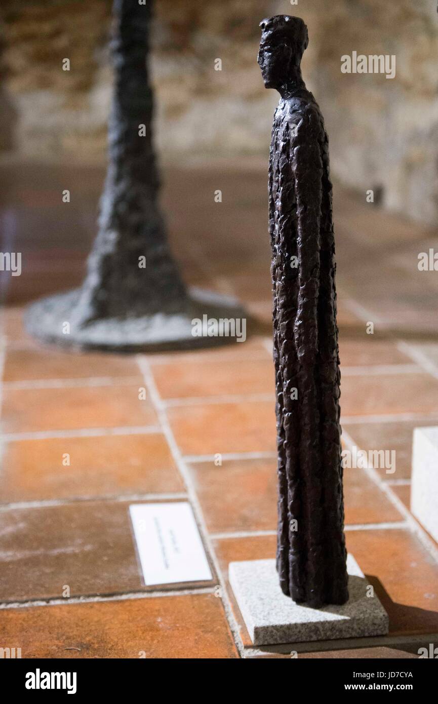 Josef Toufar statue study by Olbram Zoubek is exhibited during the 59th ...