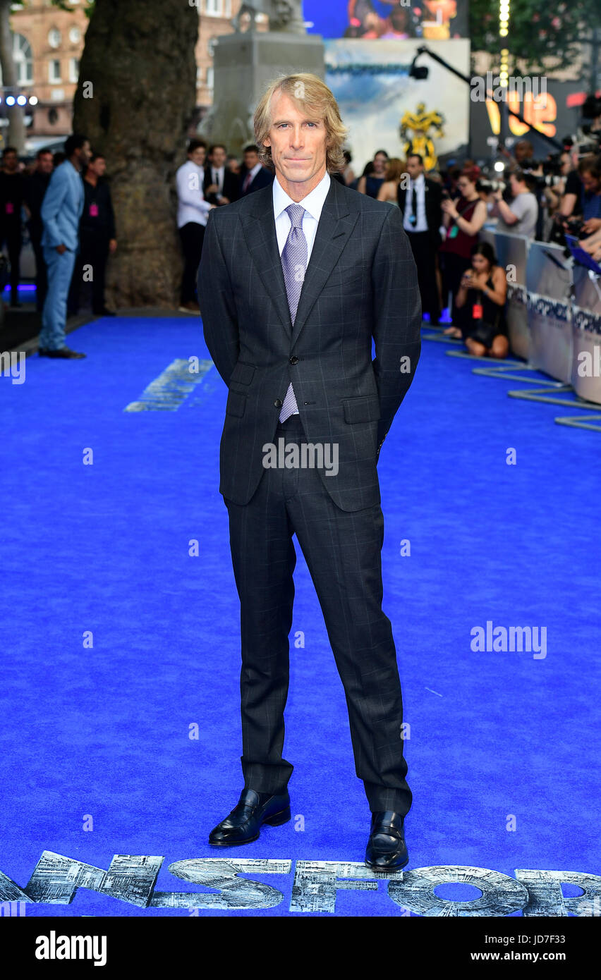 Michael Bay arriving for Transformers: The Last Knight World Premiere ...