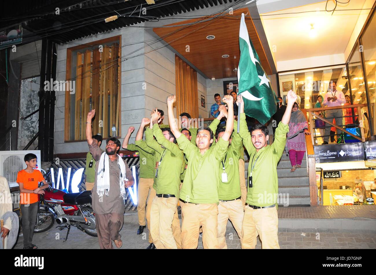 Pakistan cricket champions trophy 2017 hi-res stock photography and ...