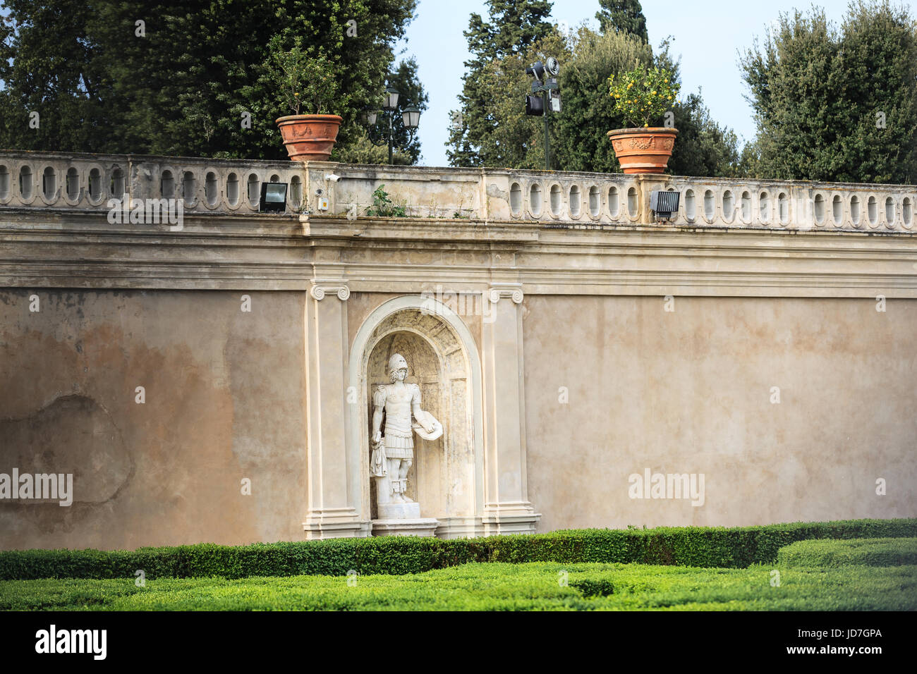 Terrace of a roman palace hi-res stock photography and images - Alamy