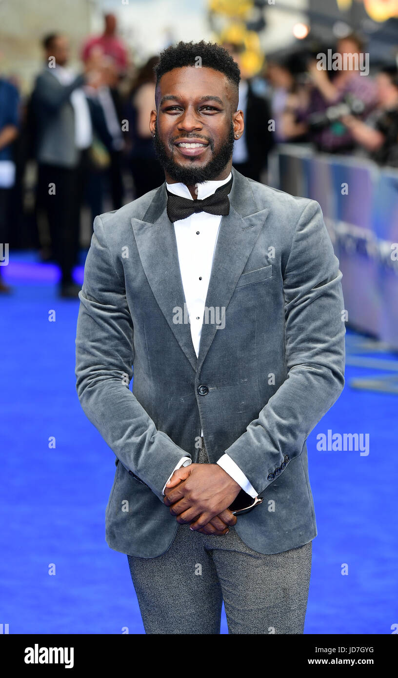 Akin Solanke-Caulker arriving for Transformers: The Last Knight World ...