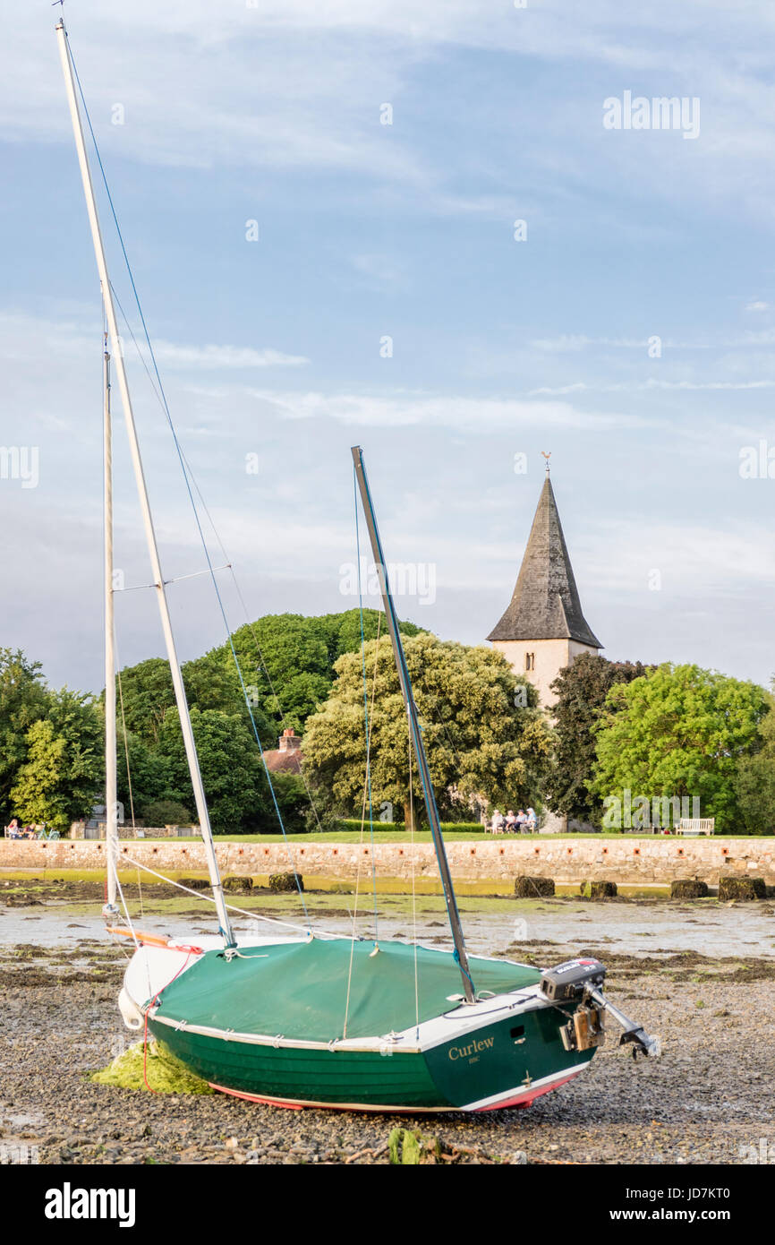 Chichester Harbour around the attractive coastal village of Bosham ...