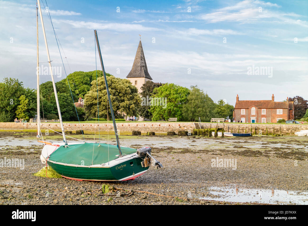 Chichester Harbour around the attractive coastal village of Bosham ...
