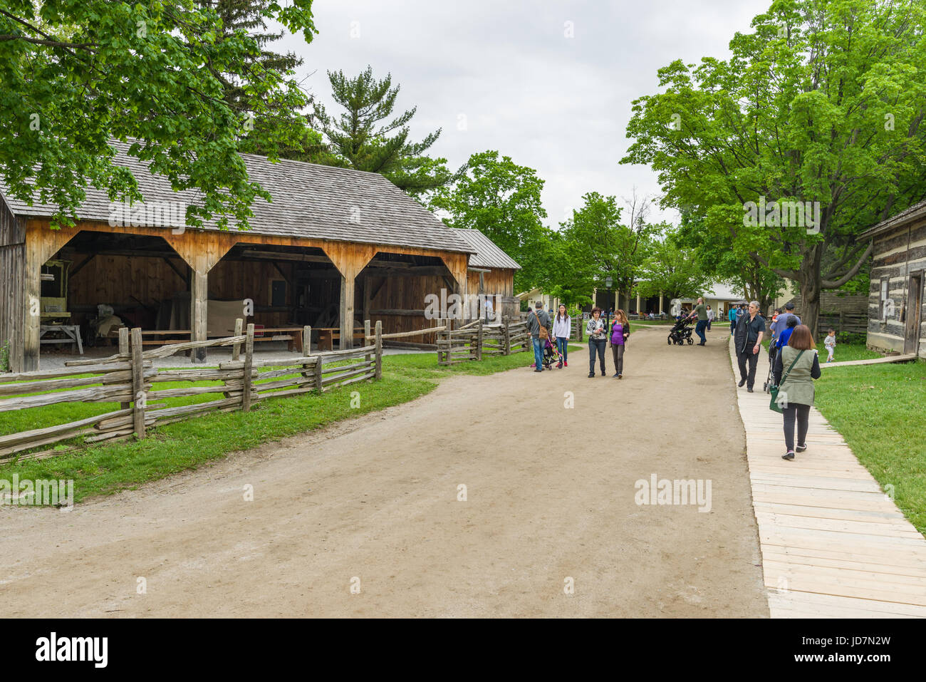Black Creek Pioneer Village, Toronto, Canada Stock Photo - Alamy