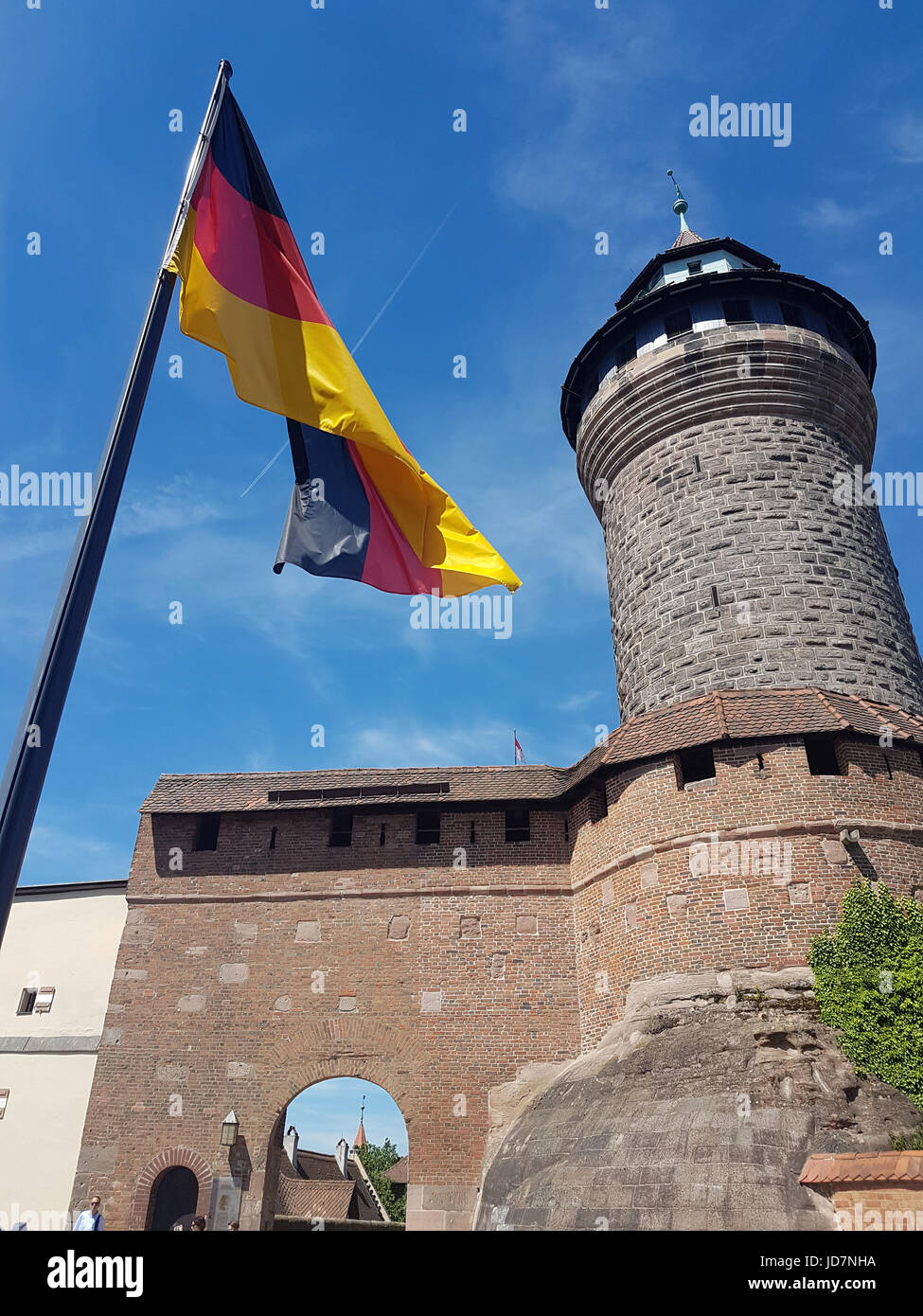 nuremberg fortress city centre Stock Photo - Alamy