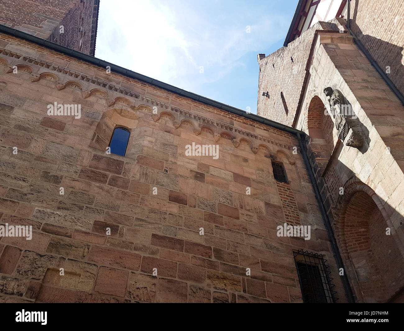 Nuremberg fortress city centre Stock Photo - Alamy