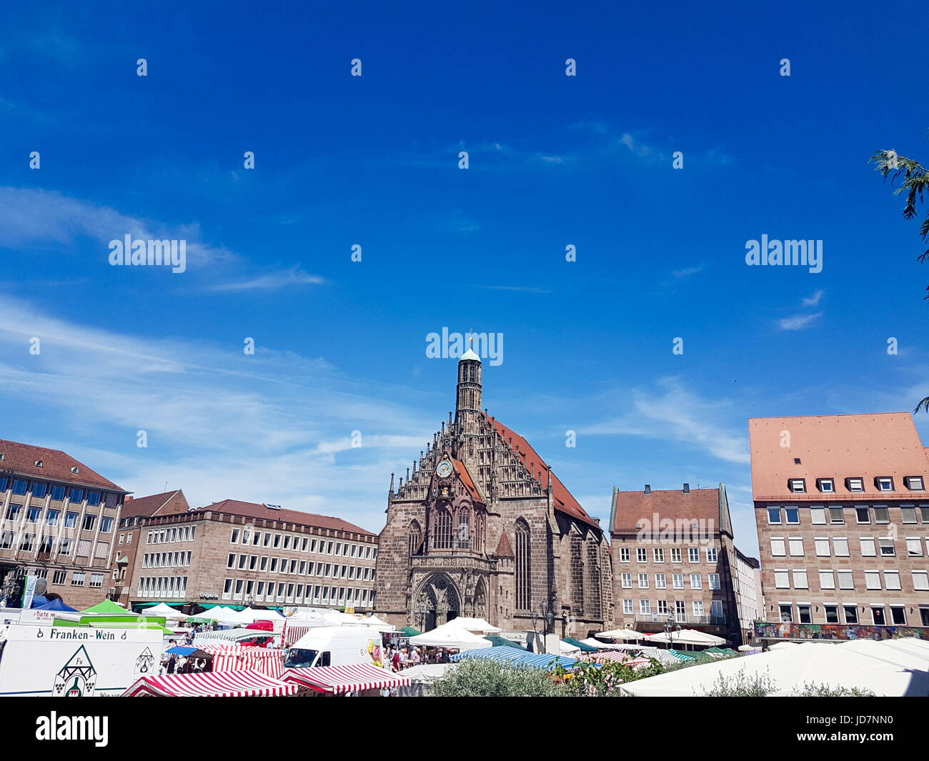 view of Nuremberg city centre Stock Photo - Alamy