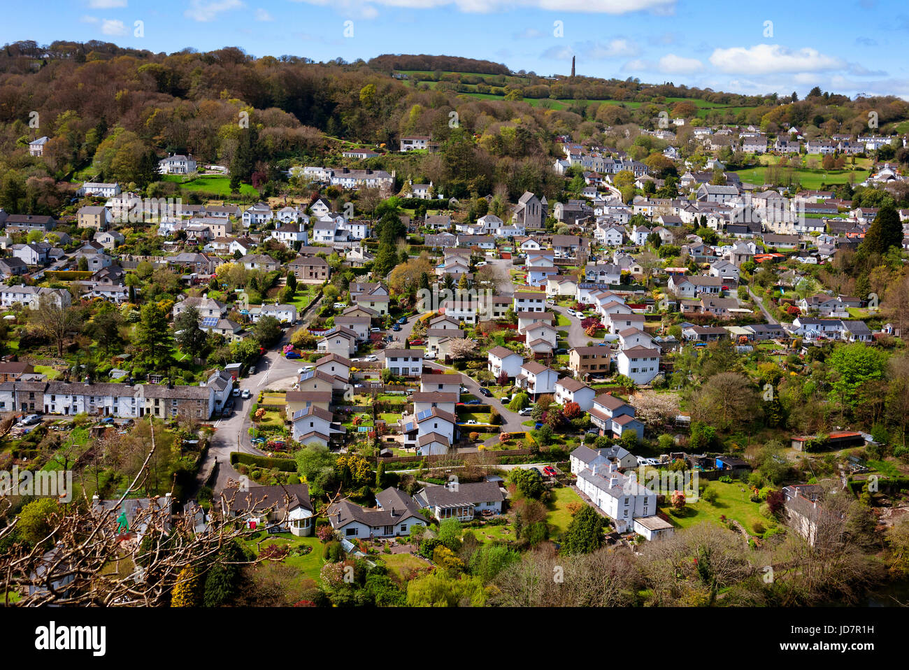 Gunnislake in Cornwall, UK Stock Photo - Alamy
