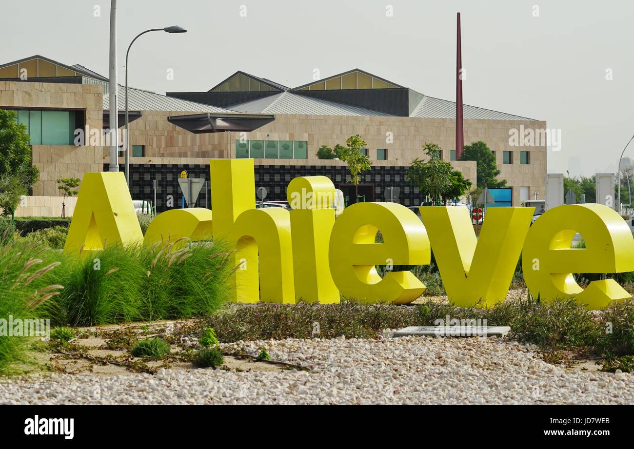 Education city campus qatar hi-res stock photography and images - Alamy