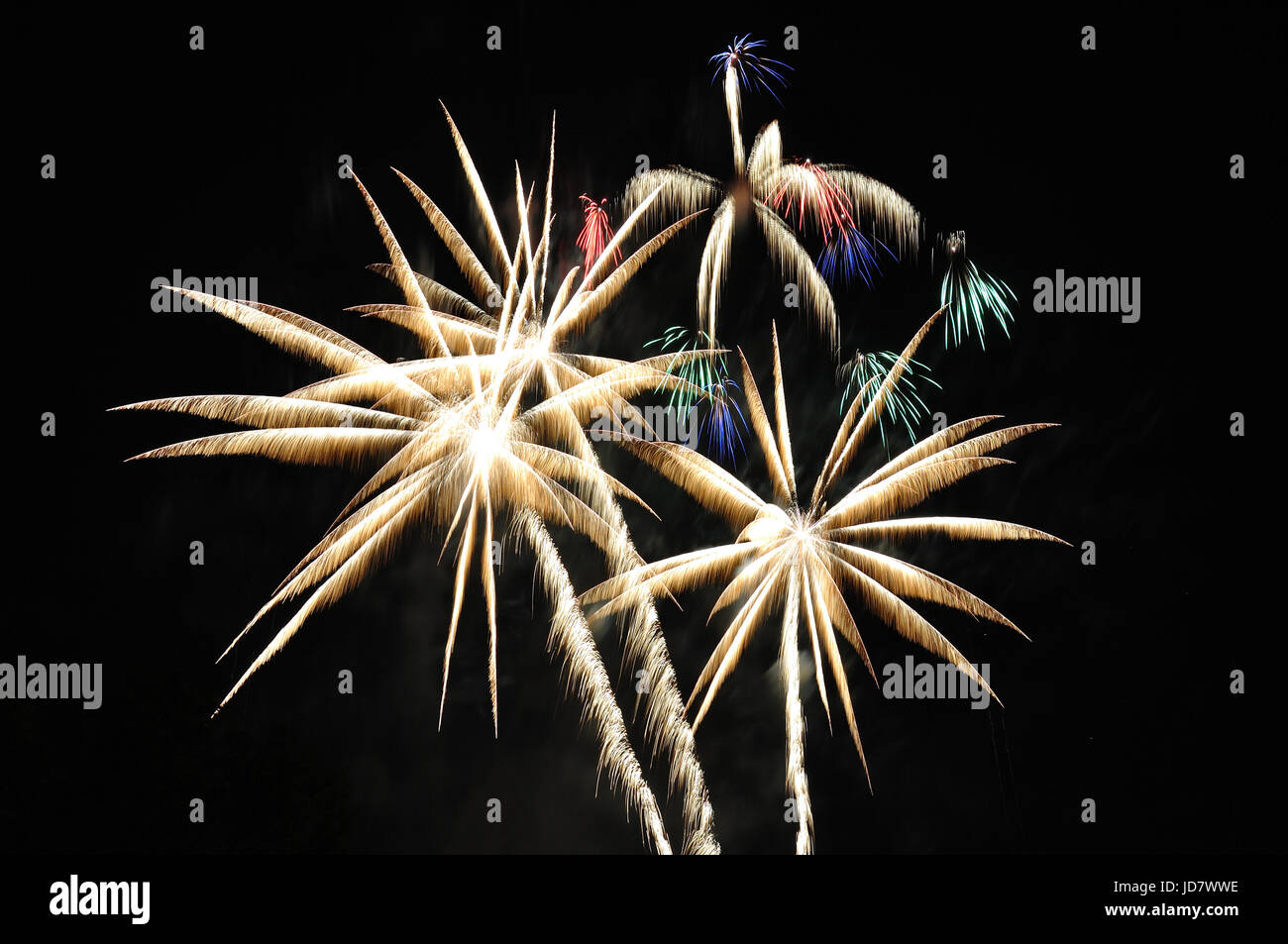 Independence day of india fireworks hi-res stock photography and images ...