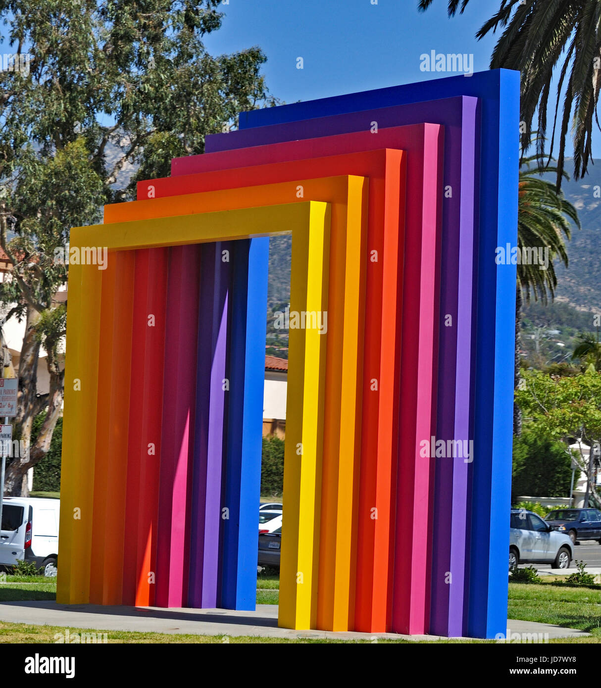 Rainbow gate hi-res stock photography and images - Alamy