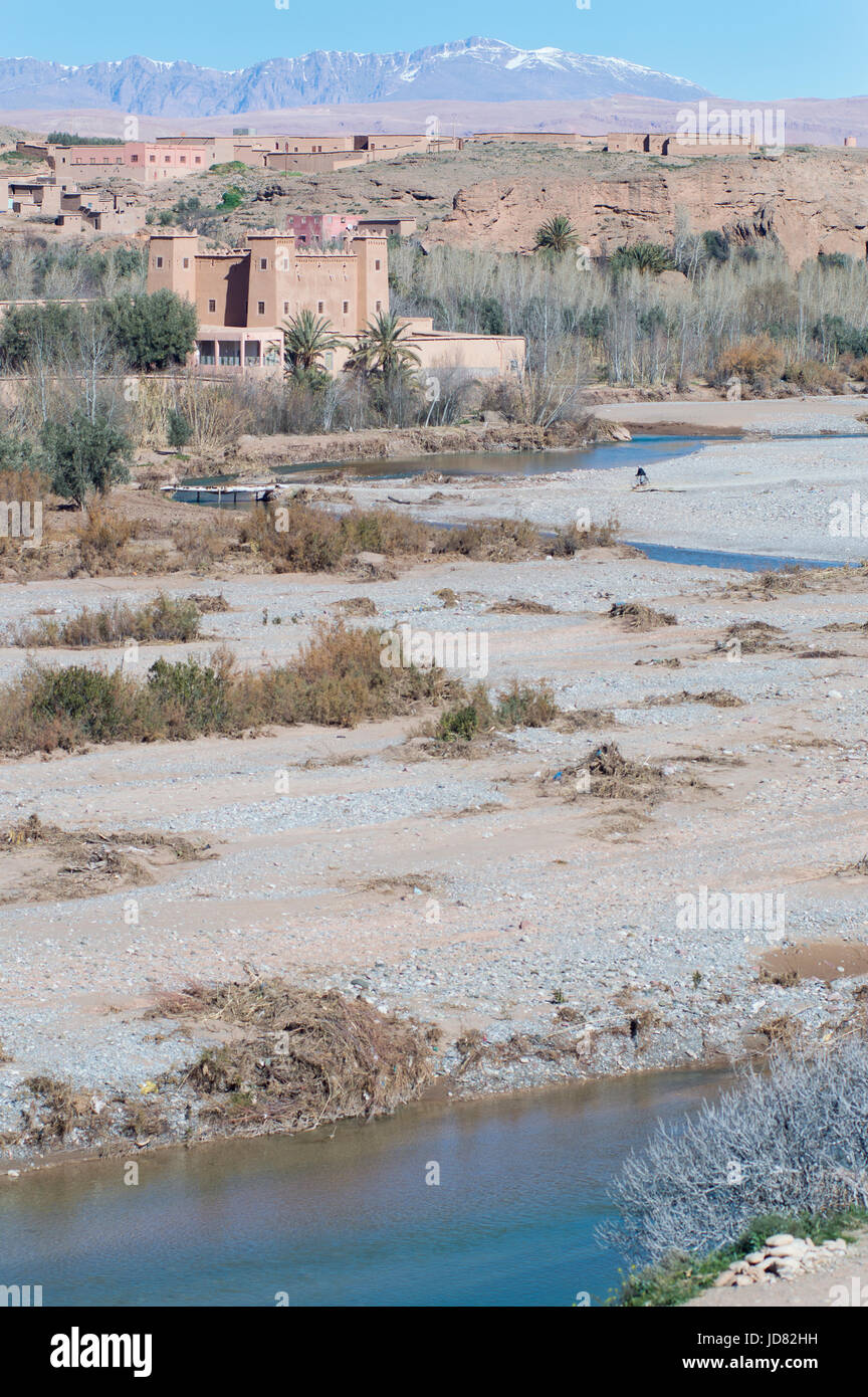 Farm landscape moroccos Stock Photo - Alamy
