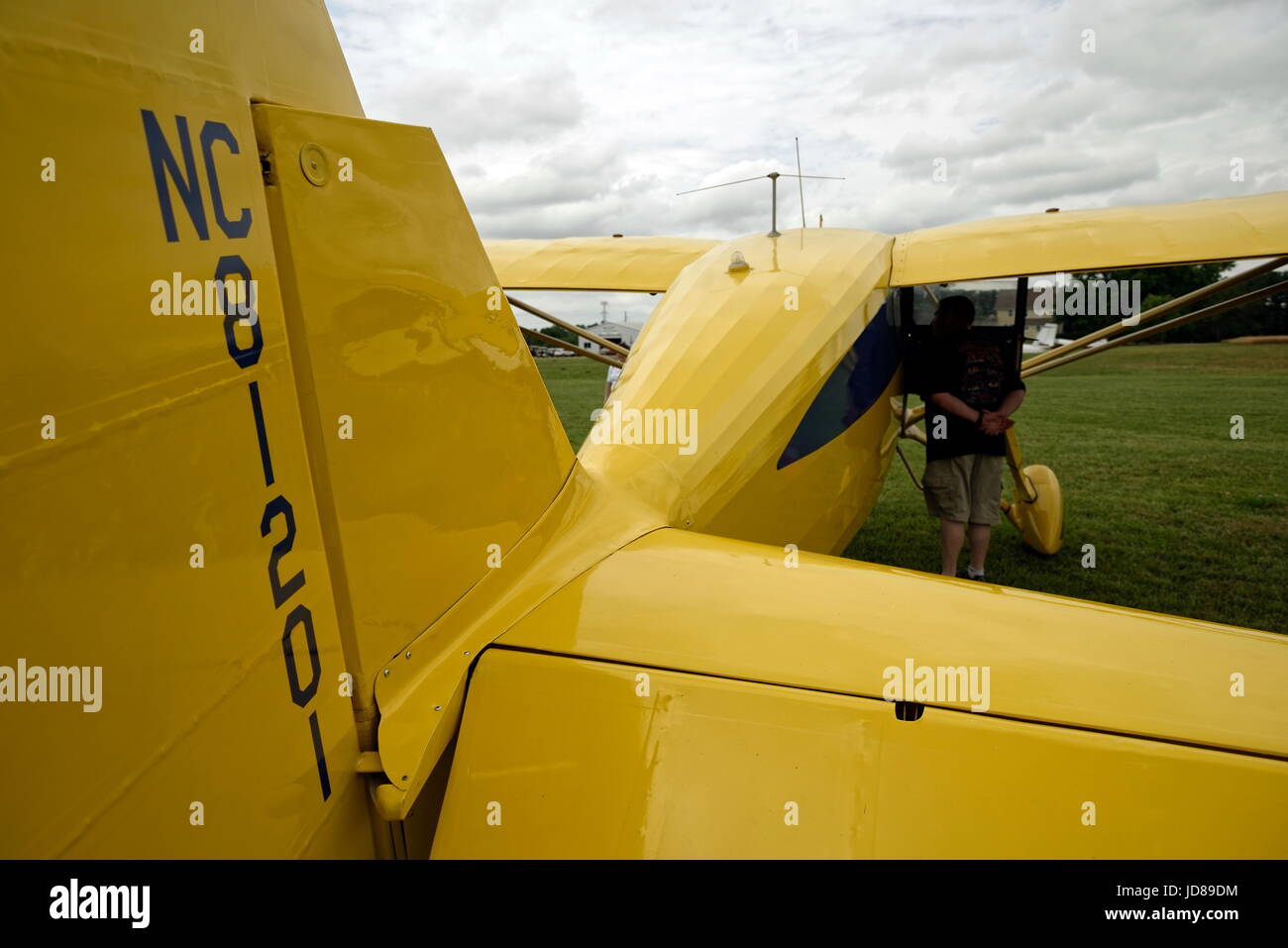 1946 Fairchild Model 24-46 four-seat, single-engine monoplane Stock ...