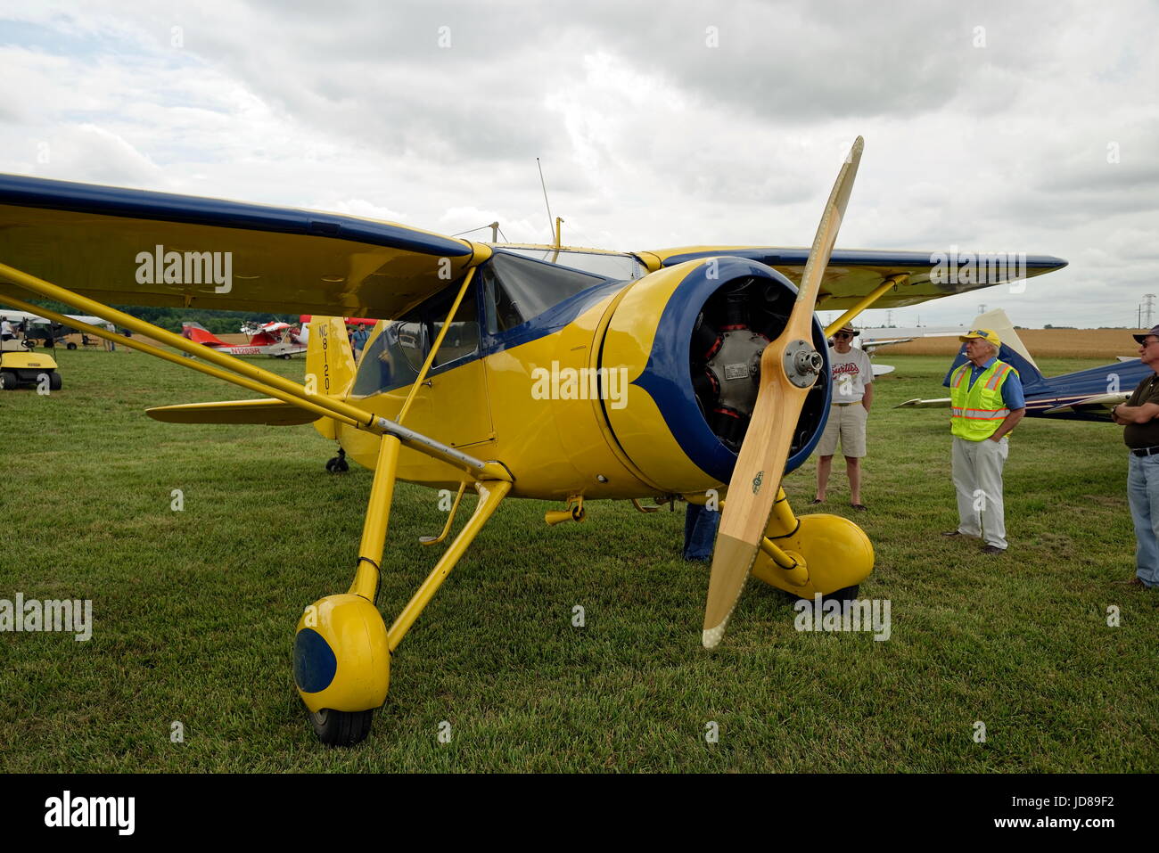 1946 Fairchild Model 24-46 four-seat, single-engine monoplane Stock ...