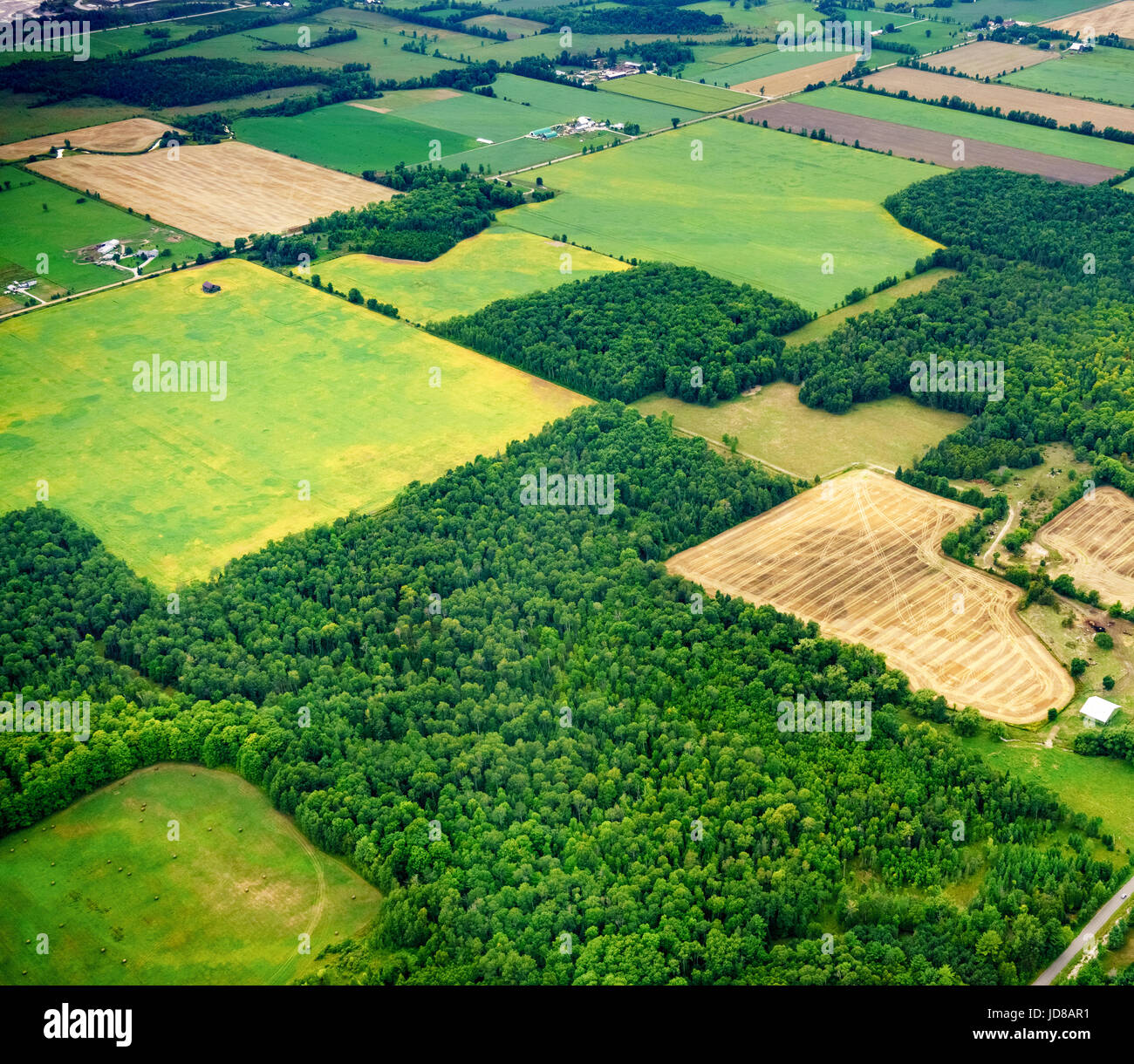 Agricultural land aerial hi-res stock photography and images - Alamy
