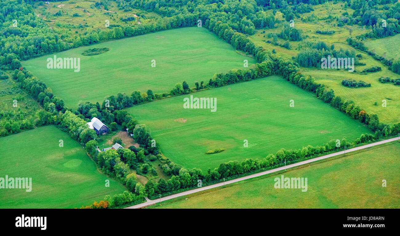 Aerial view of farm house High Resolution Stock Photography and Images ...