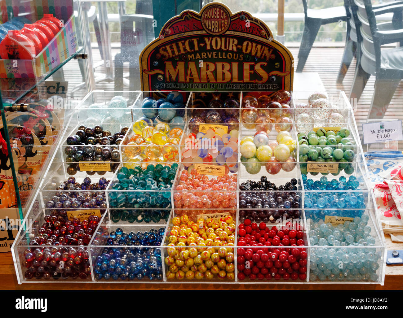A selection of marbles Stock Photo - Alamy
