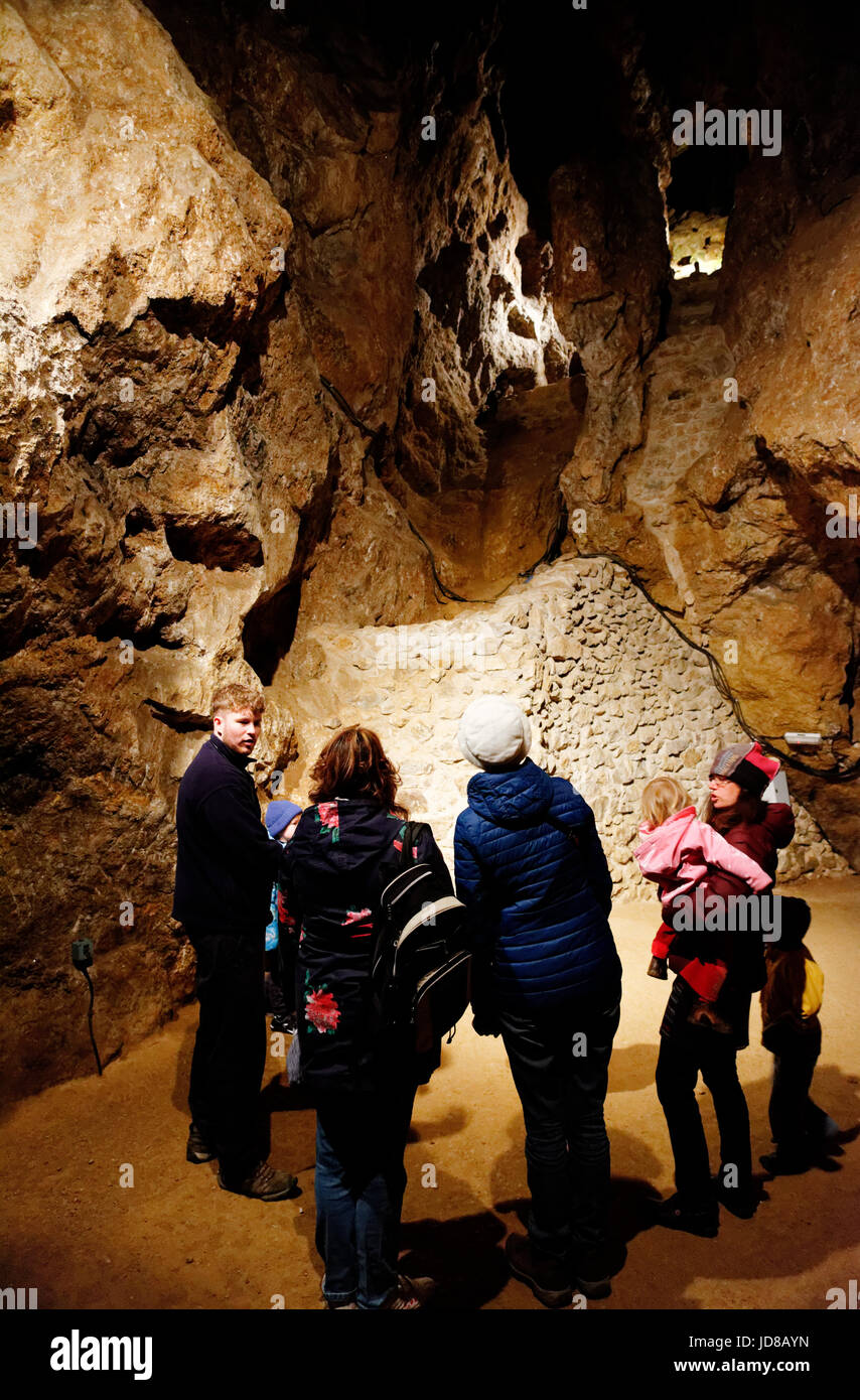 Guided cave tour hi-res stock photography and images - Alamy