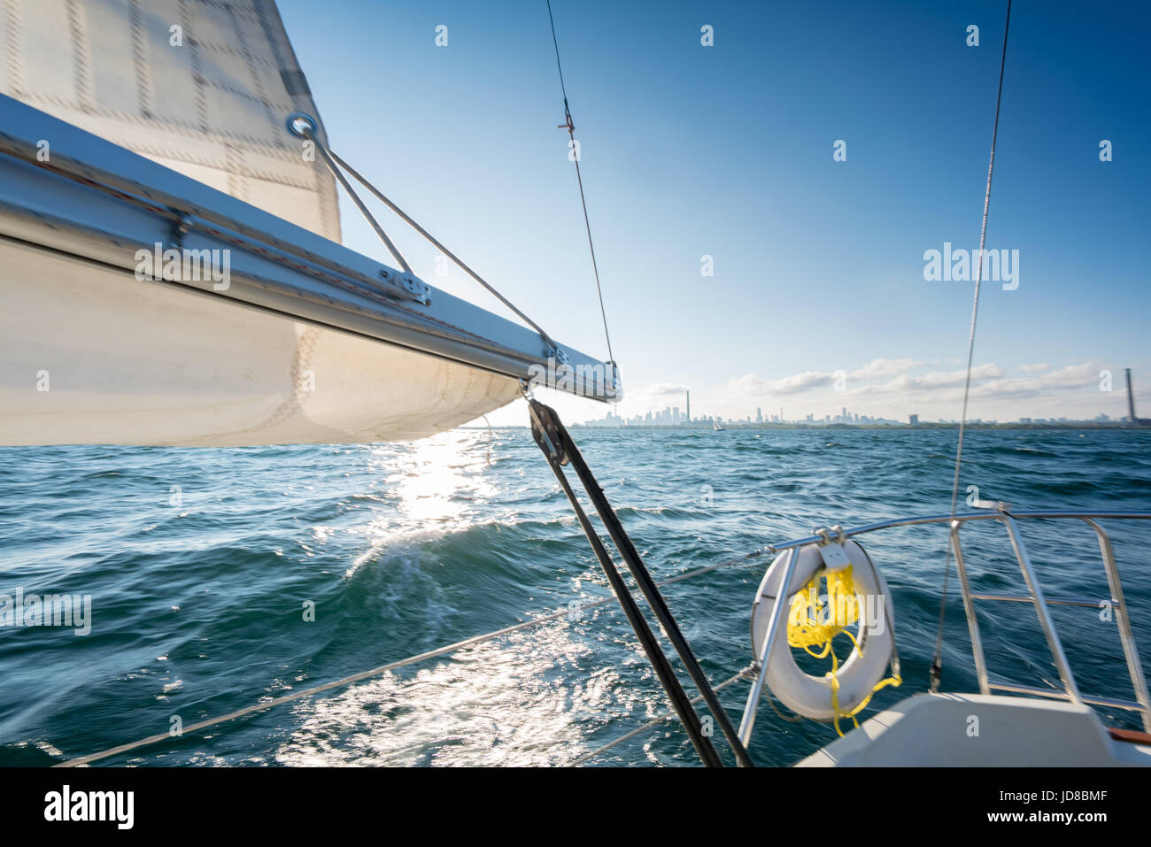 Day sailing transportation toronto ontario hi-res stock photography and ...