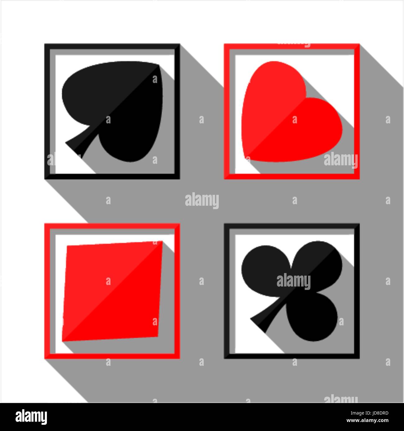 card symbol pattern Stock Vector Image & Art - Alamy