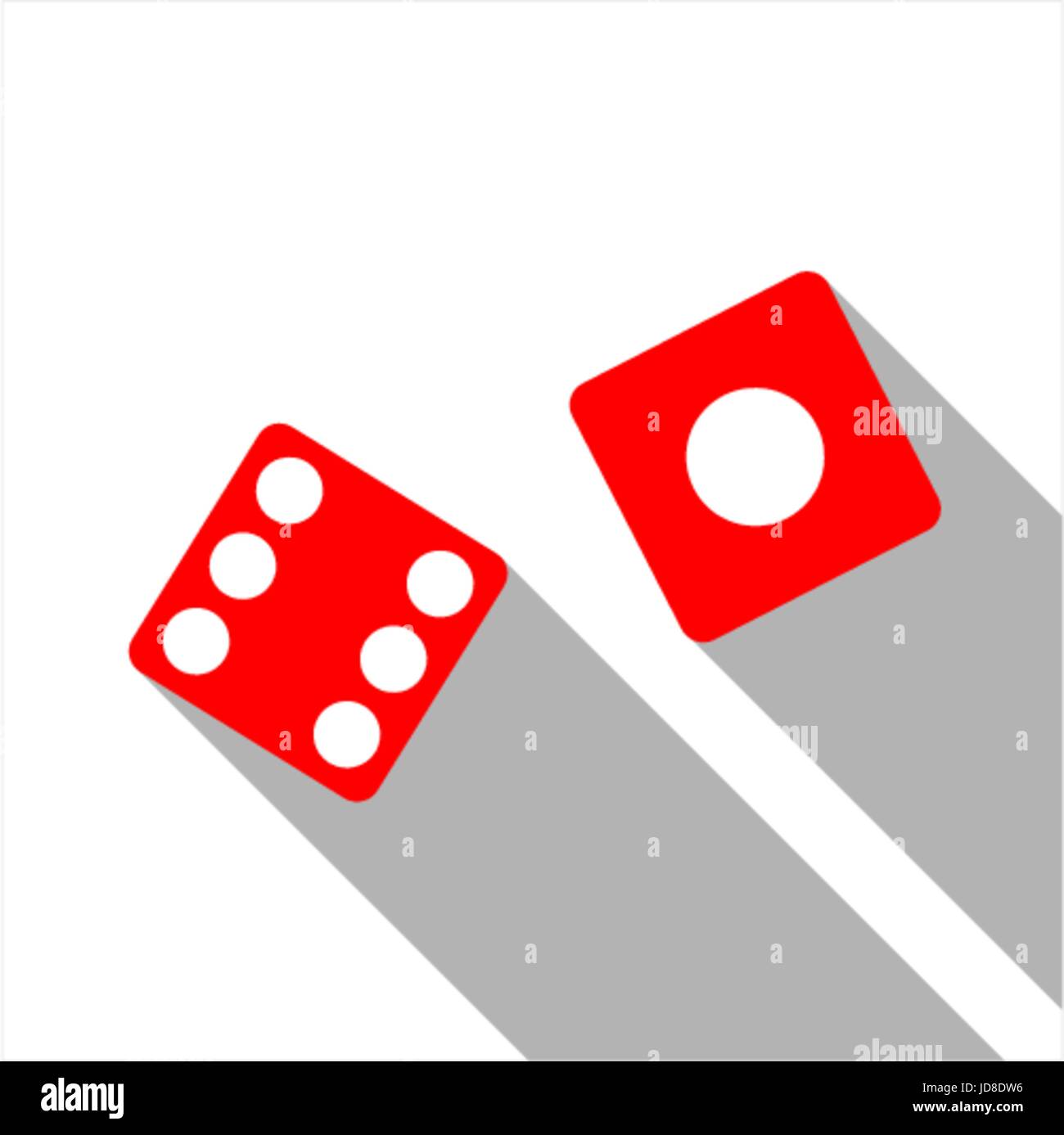 Playing dice game Stock Vector Images - Alamy