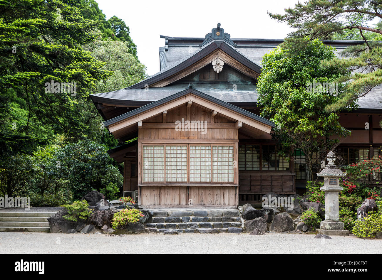 Kirishima Jingu Shrine, Kagoshima, Kyushu, Japan Stock Photo - Alamy