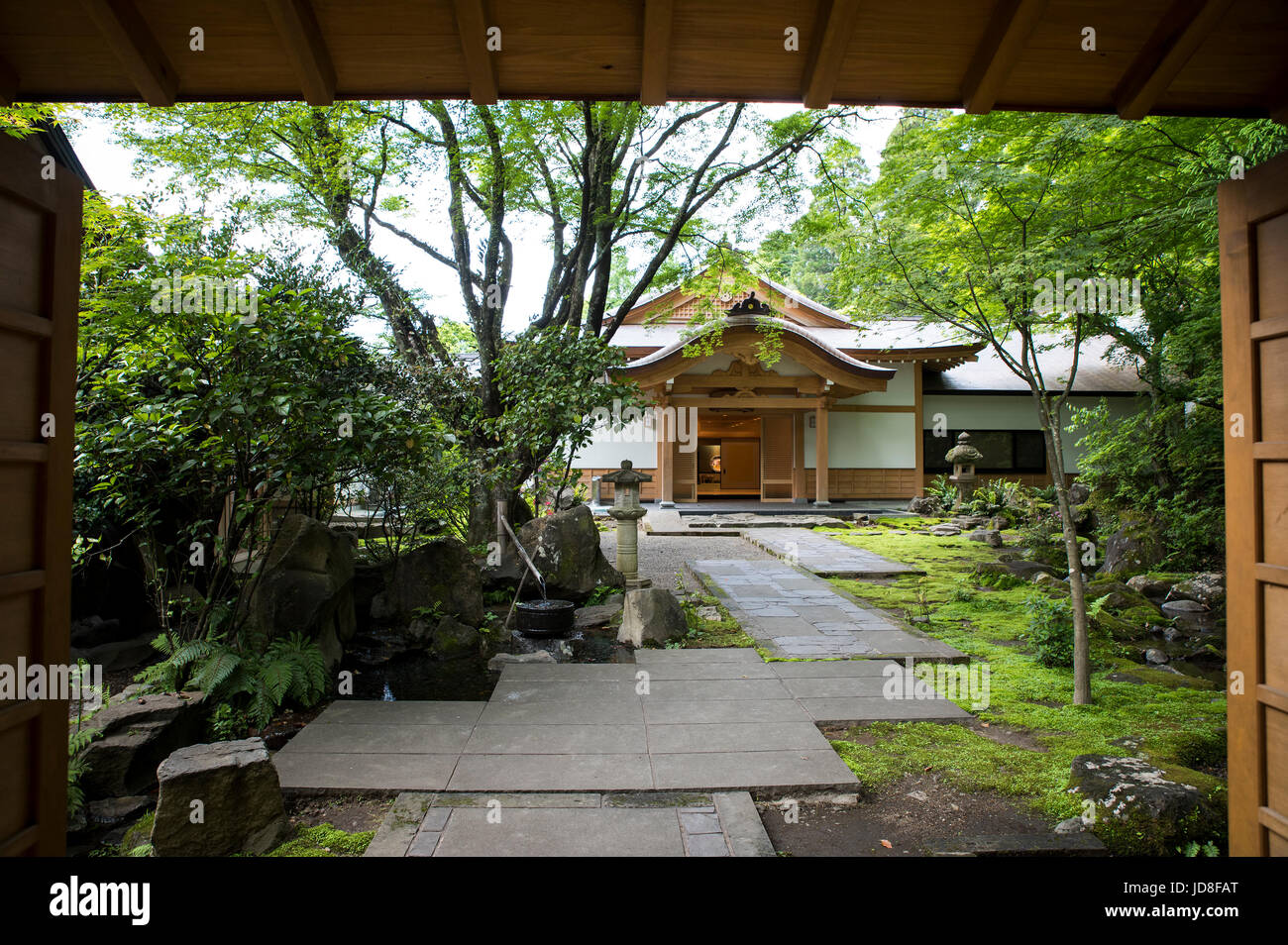 Kirishima Jingu shrine, Kagoshima, Kyushu, Japan Stock Photo - Alamy