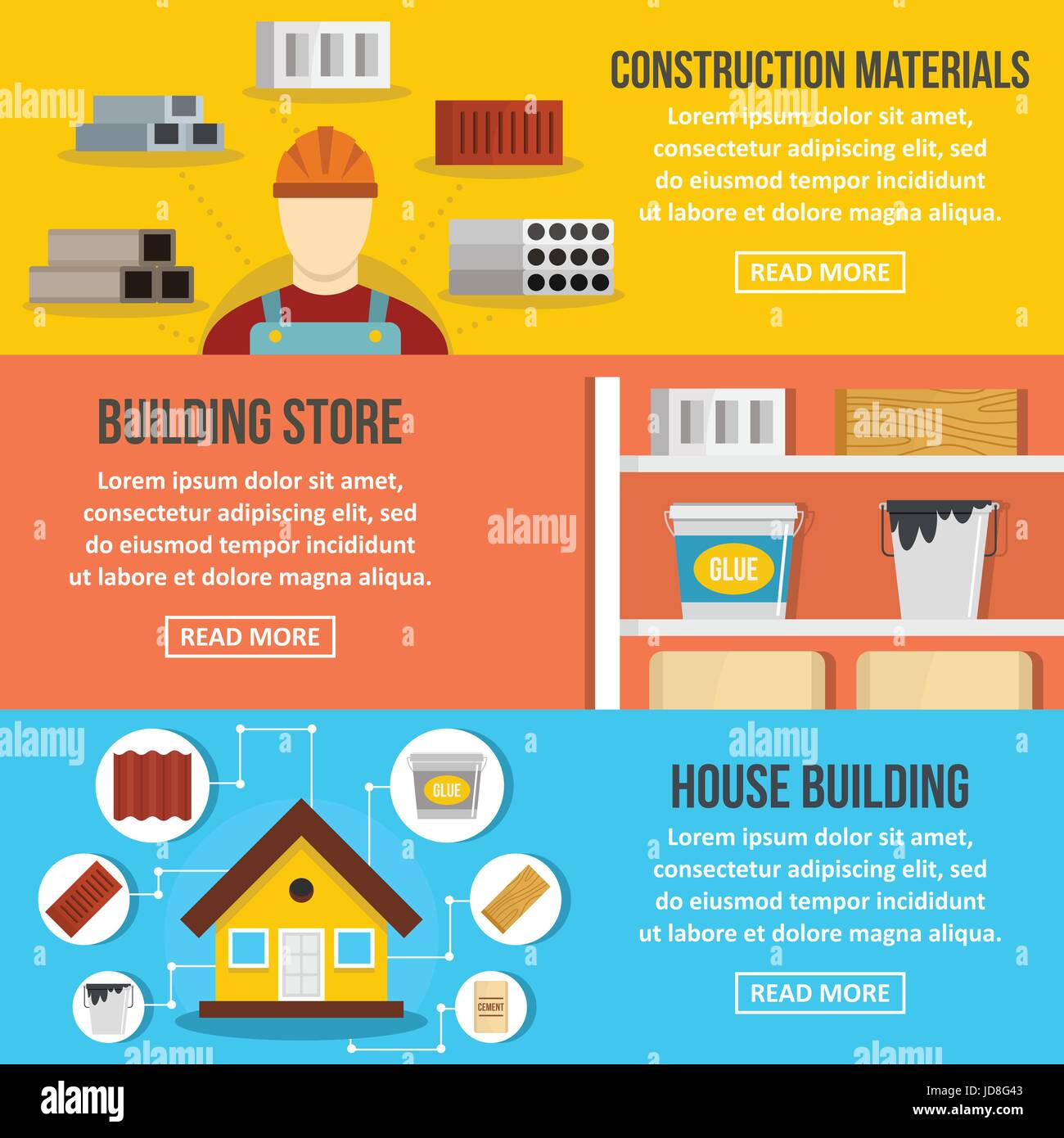 Building materials store Stock Vector Images - Alamy