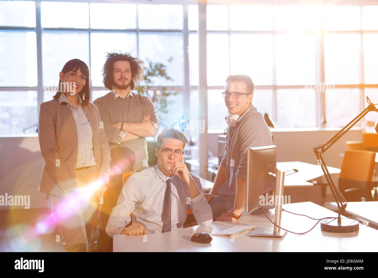 Team successfull business hi-res stock photography and images - Alamy