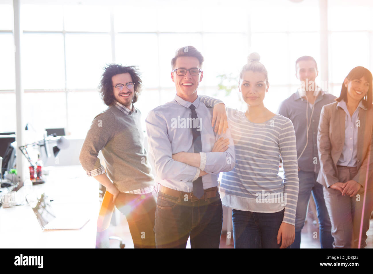 Team successfull business hi-res stock photography and images - Alamy