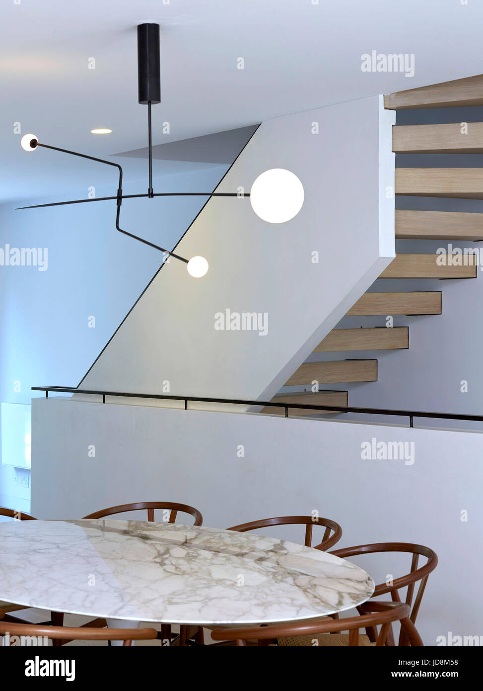 Ground floor looking towards staircase with Michael Anastassiades ...