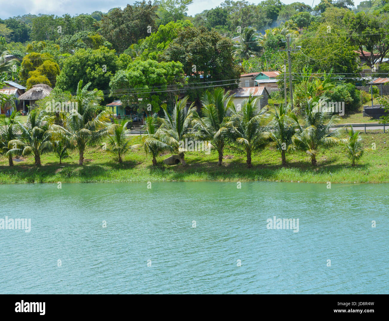 Macal River Flowing below Xunantunich Archaeological Reserve. The ...