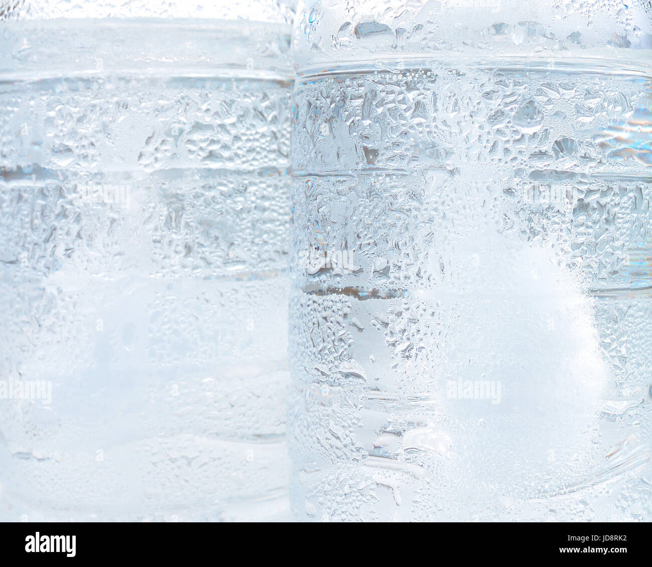 texture of frozen water drops cool ice,Water Bottles Stock Photo - Alamy