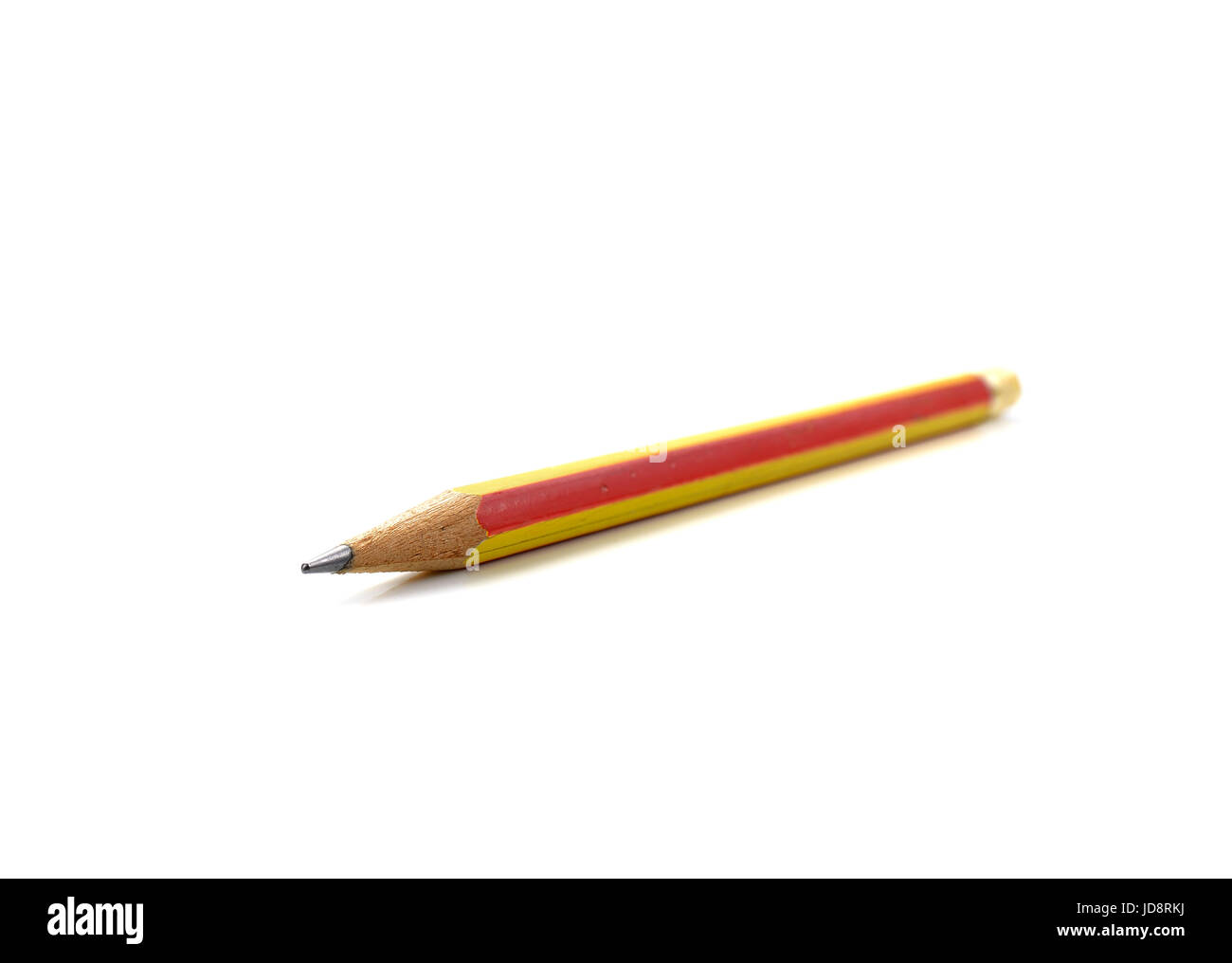 Pencil isolated on pure white background Stock Photo - Alamy