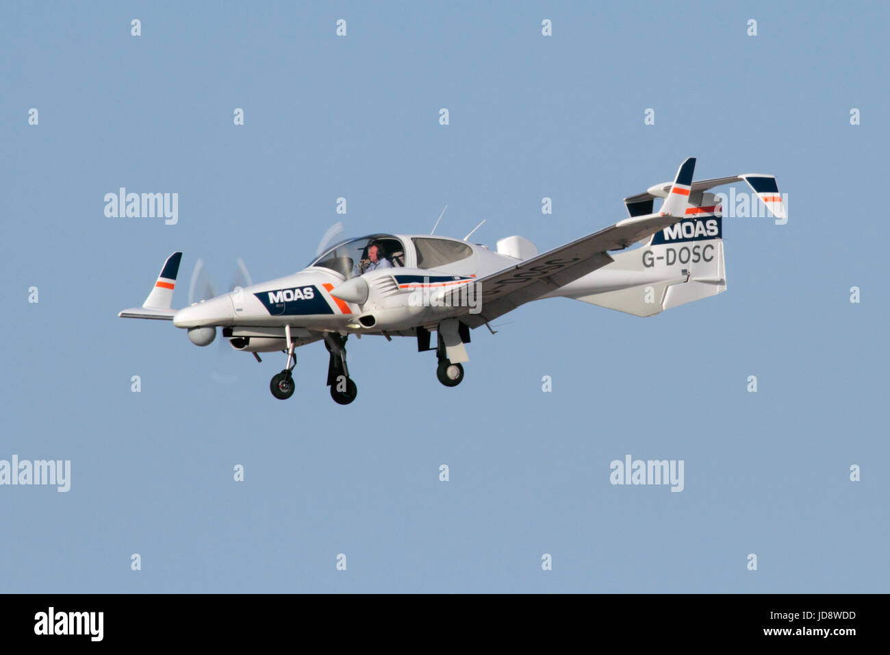Diamond DA42 MPP Guardian surveillance aircraft operated by Migrant ...