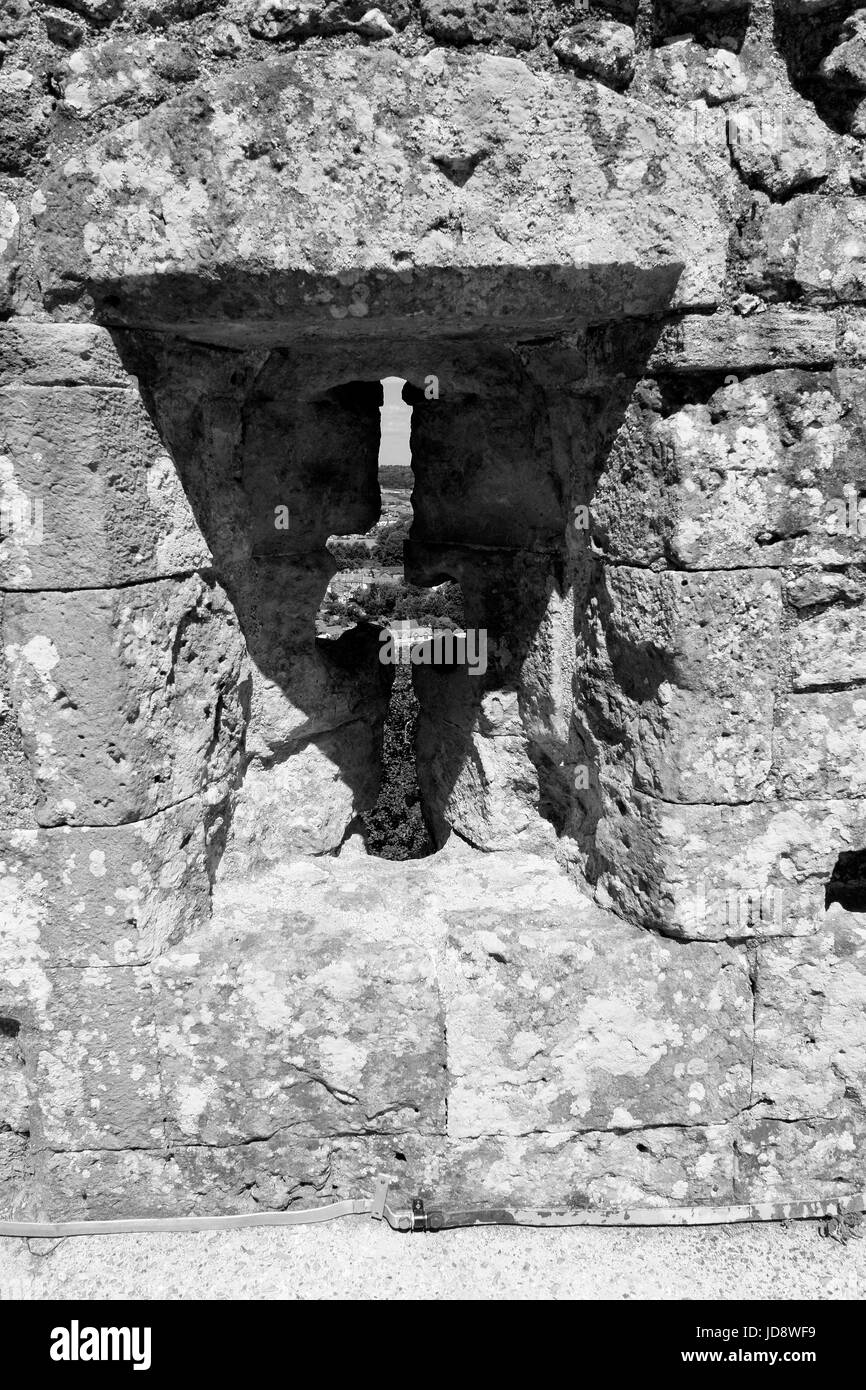 BOW AND CROSSBOW SLOT WINDOWS Stock Photo - Alamy