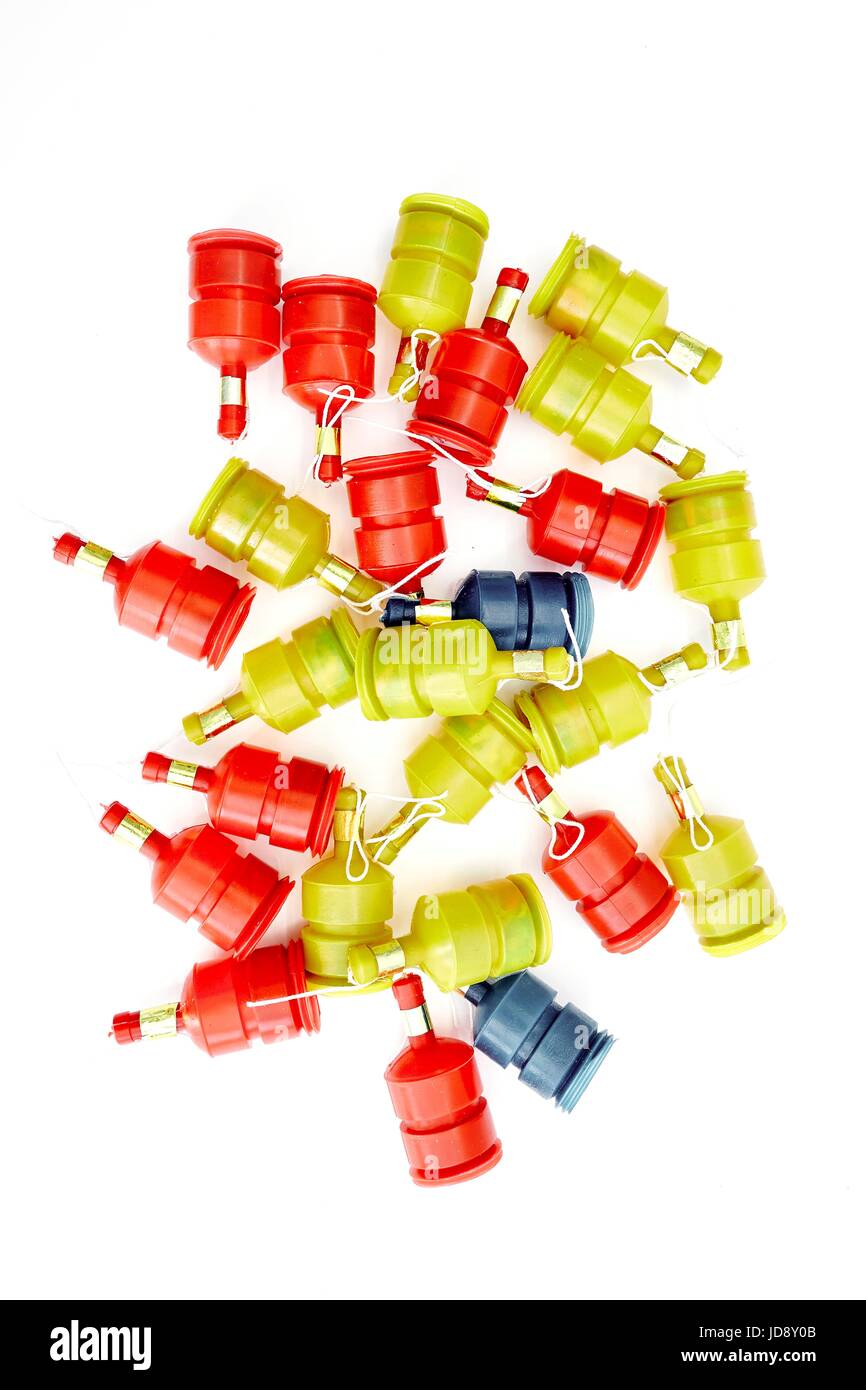 A studio photo of party poppers Stock Photo - Alamy