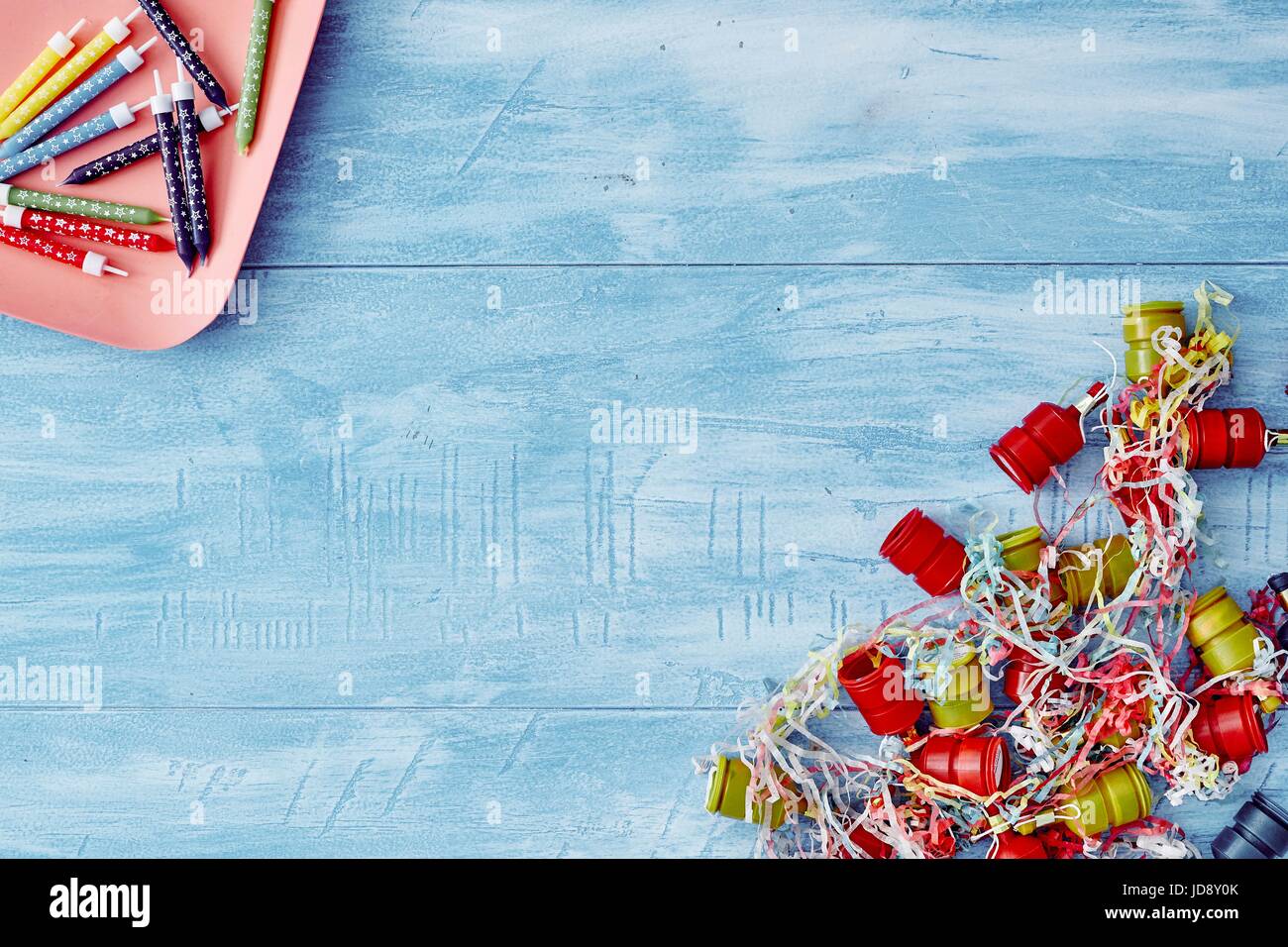 A studio photo of party poppers Stock Photo - Alamy