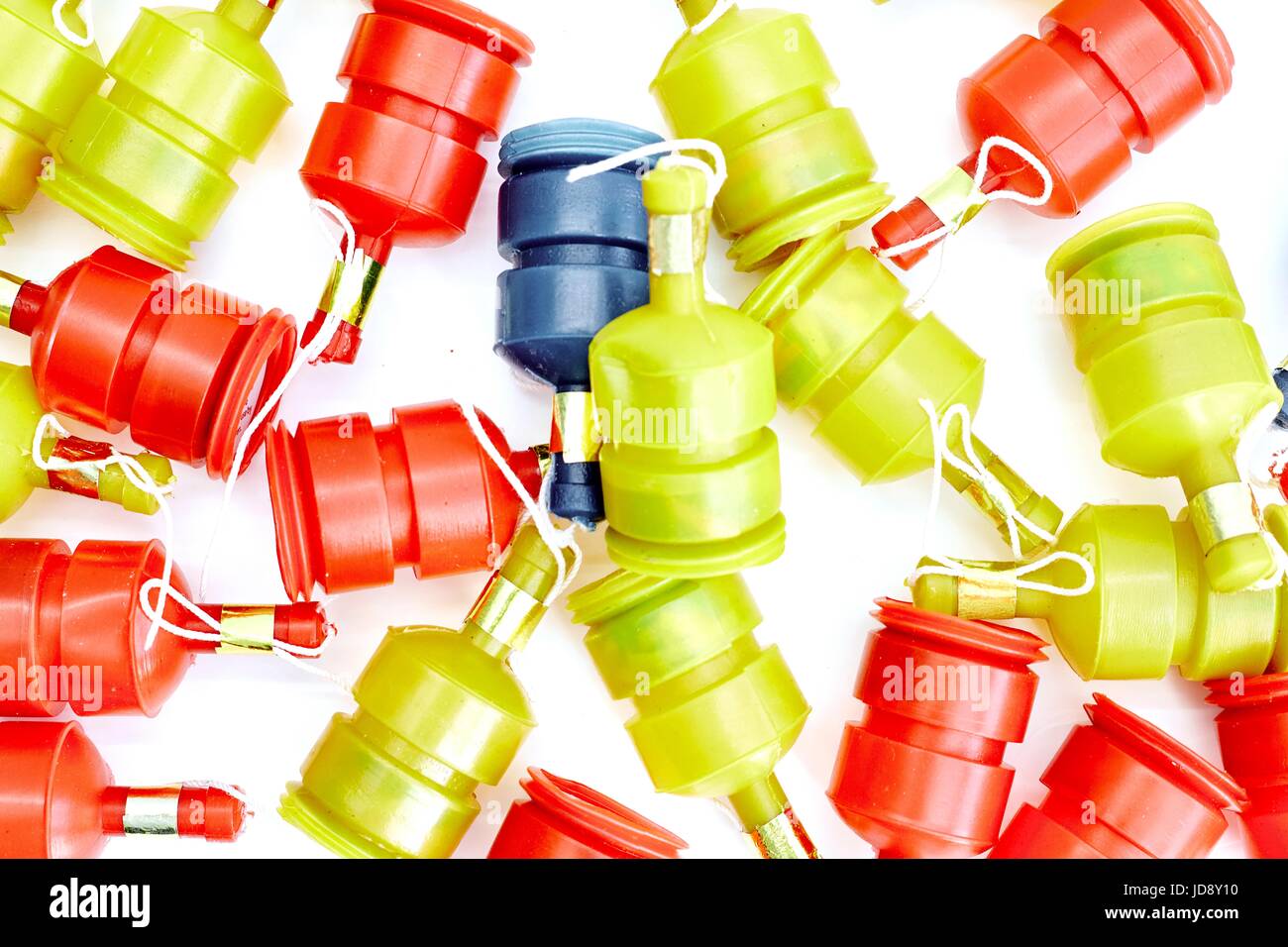 A studio photo of party poppers Stock Photo - Alamy